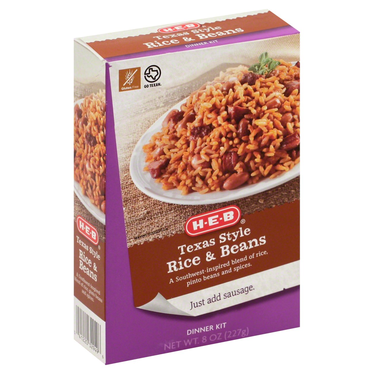 H-E-B Texas Style Rice & Beans Dinner Kit - Shop Pantry meals at H-E-B