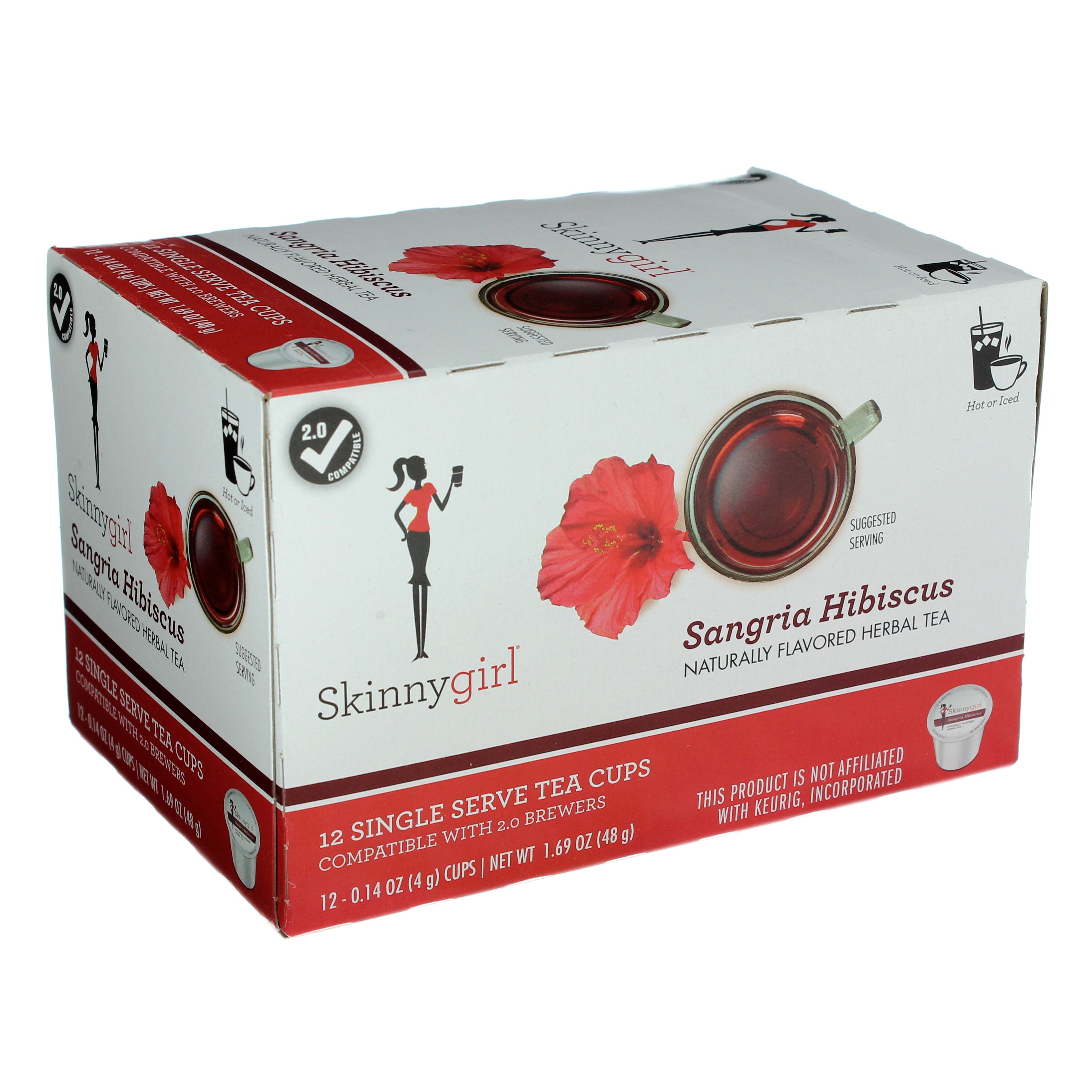 Skinnygirl Sangria Hibiscus Single Serve Tea Cups - Shop Tea at H-E-B
