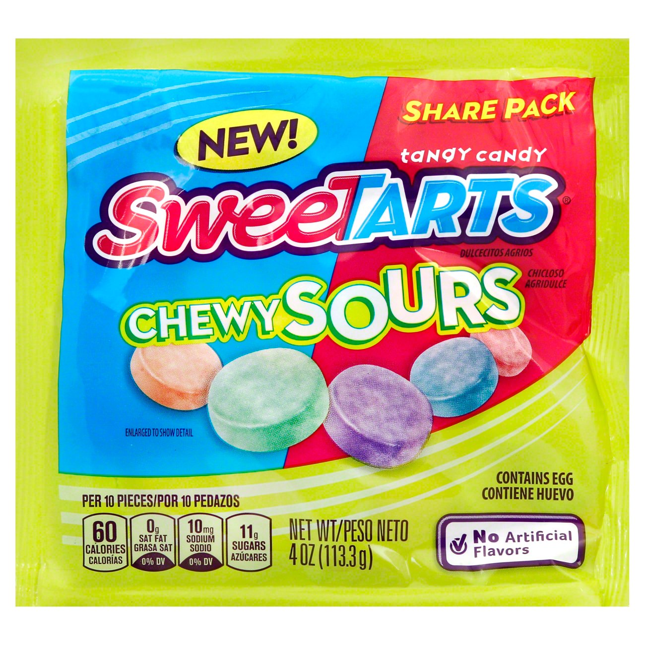 SweeTarts Soft Chewy Sours Candy Share Pack - Shop Snacks & Candy at H-E-B
