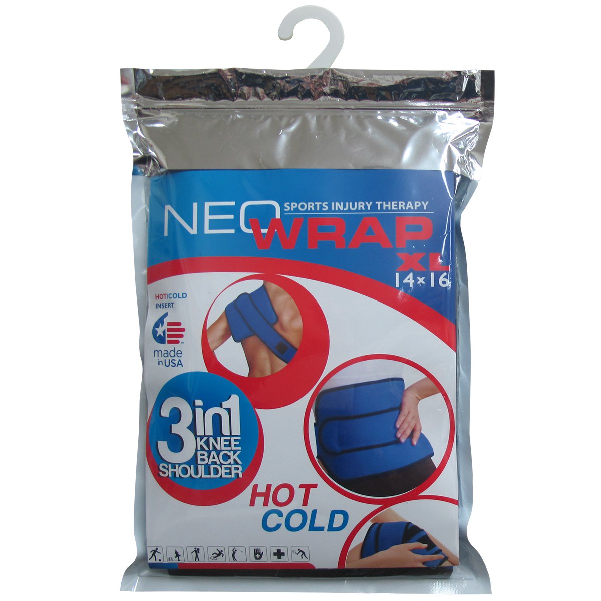 Icy Cools Neowrap Large 3-in-1 Hot/Cold Therapy Wrap - Shop Sleeves ...