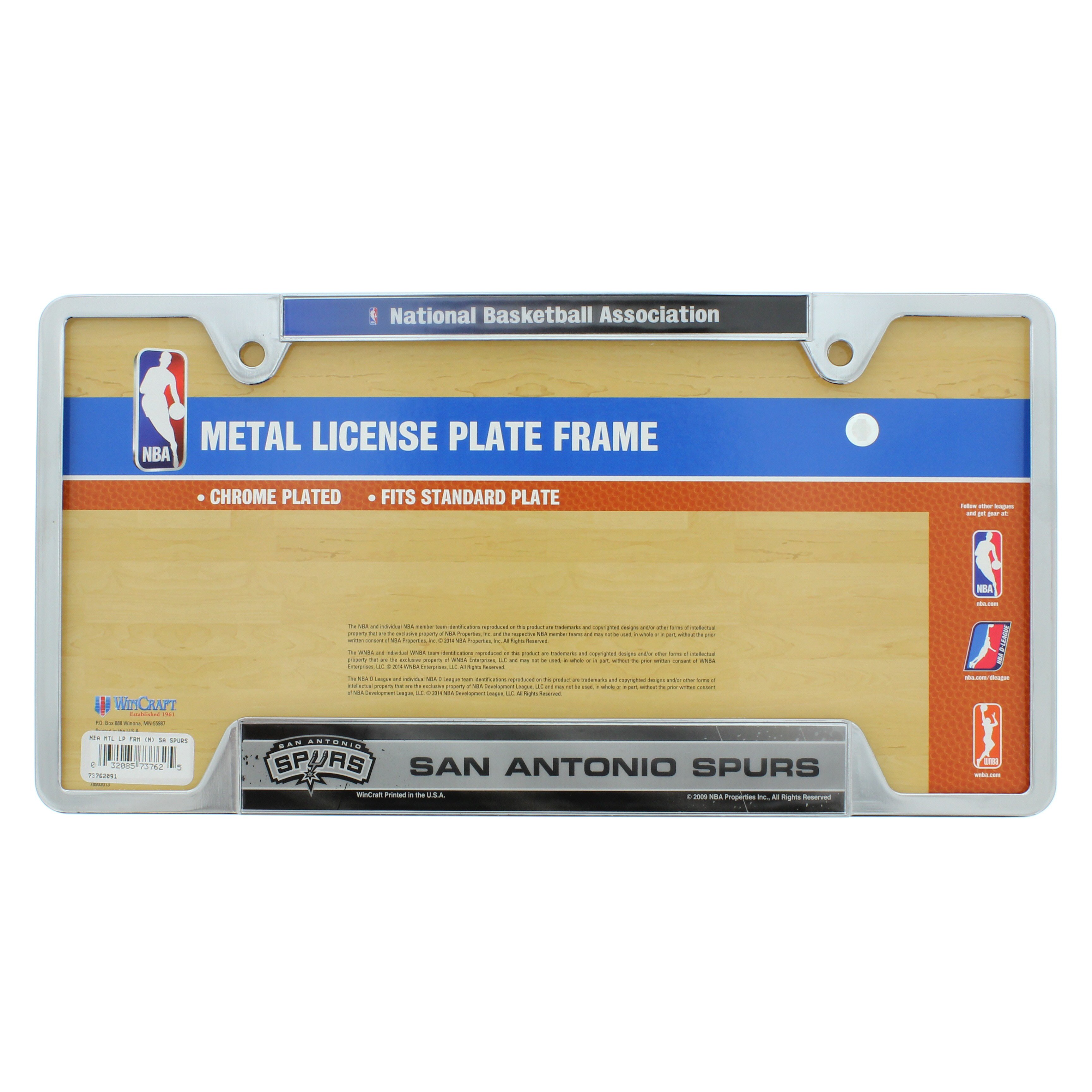 San Antonio Spurs Metal License Plate Frame - Shop Car accessories at H-E-B