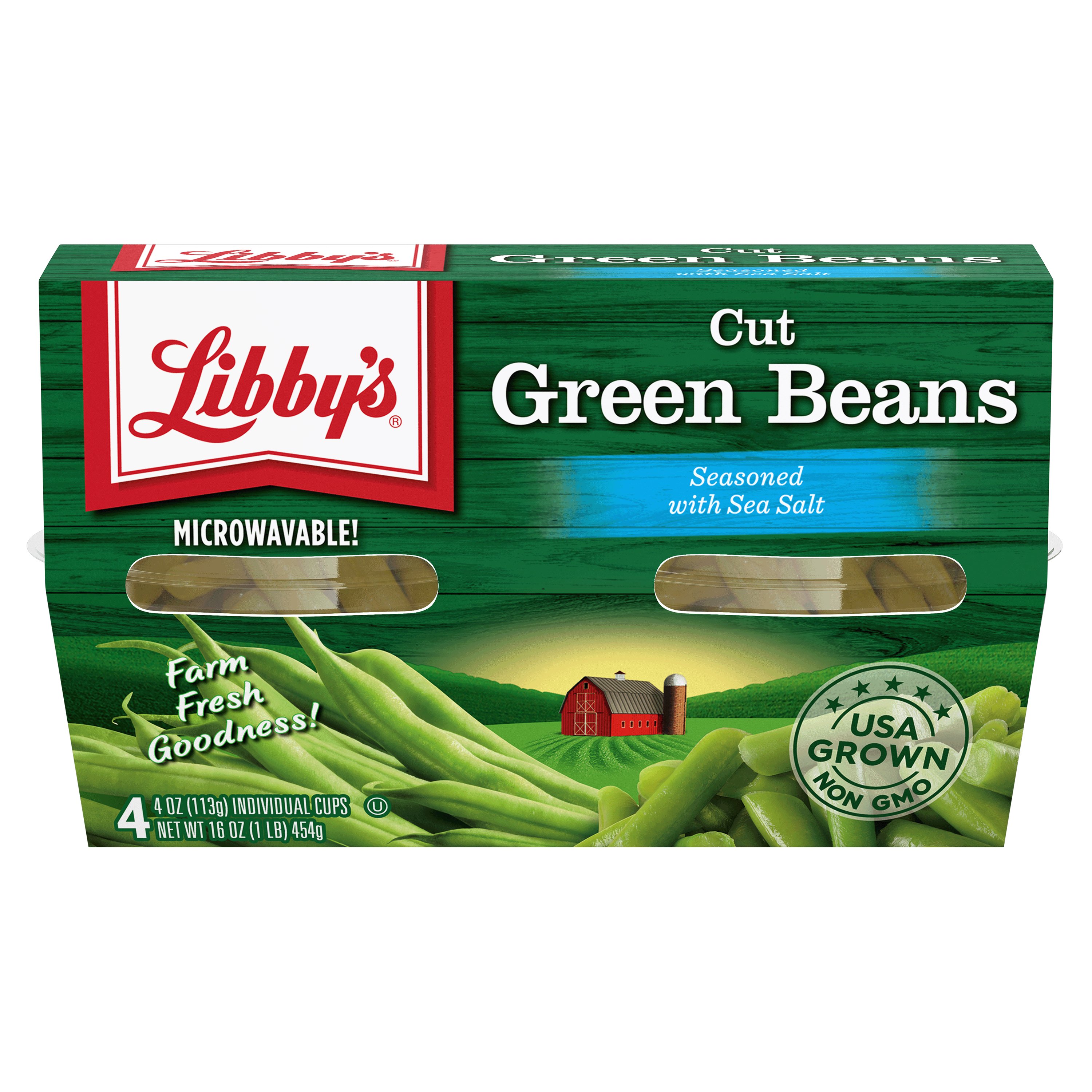 Libby's Cut Green Beans Cups - Shop Green beans & peas at H-E-B