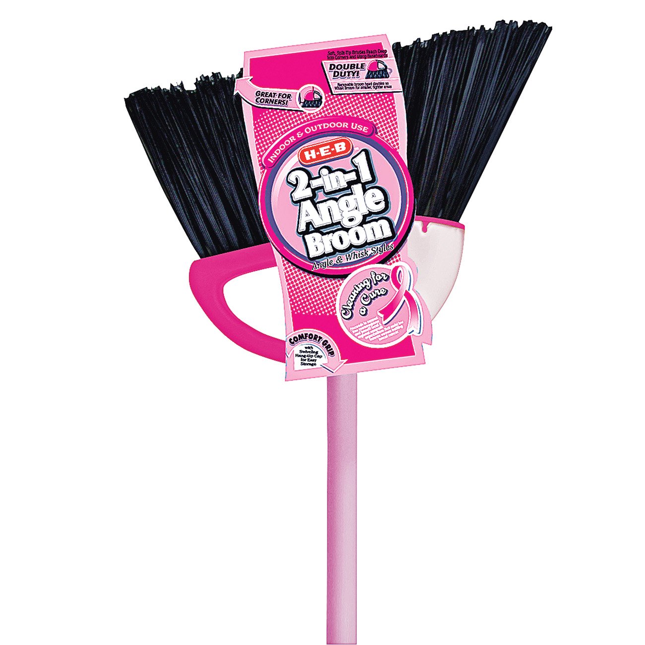 H-E-B BCA Angle Broom - Shop Brooms & dust mops at H-E-B