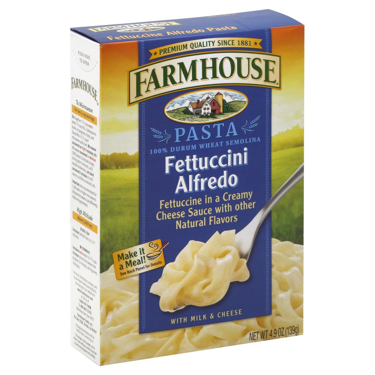Farmhouse Fettuccini Alfredo Pasta - Shop Pantry meals at H-E-B