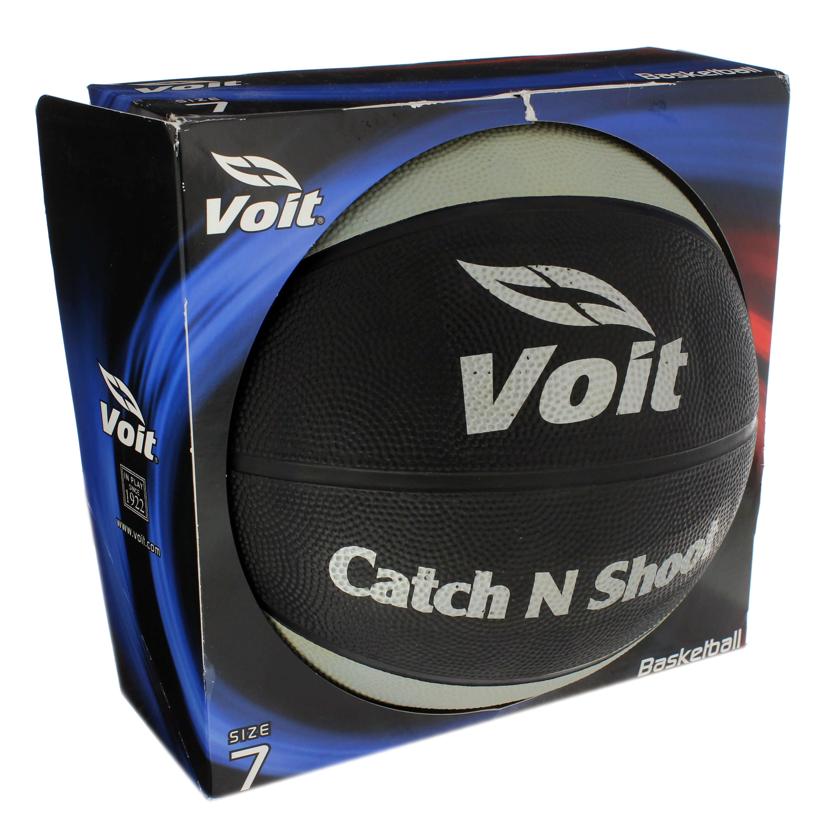 Voit Catch N Shoot Basketball, Silver & Black - Shop Toys at H-E-B