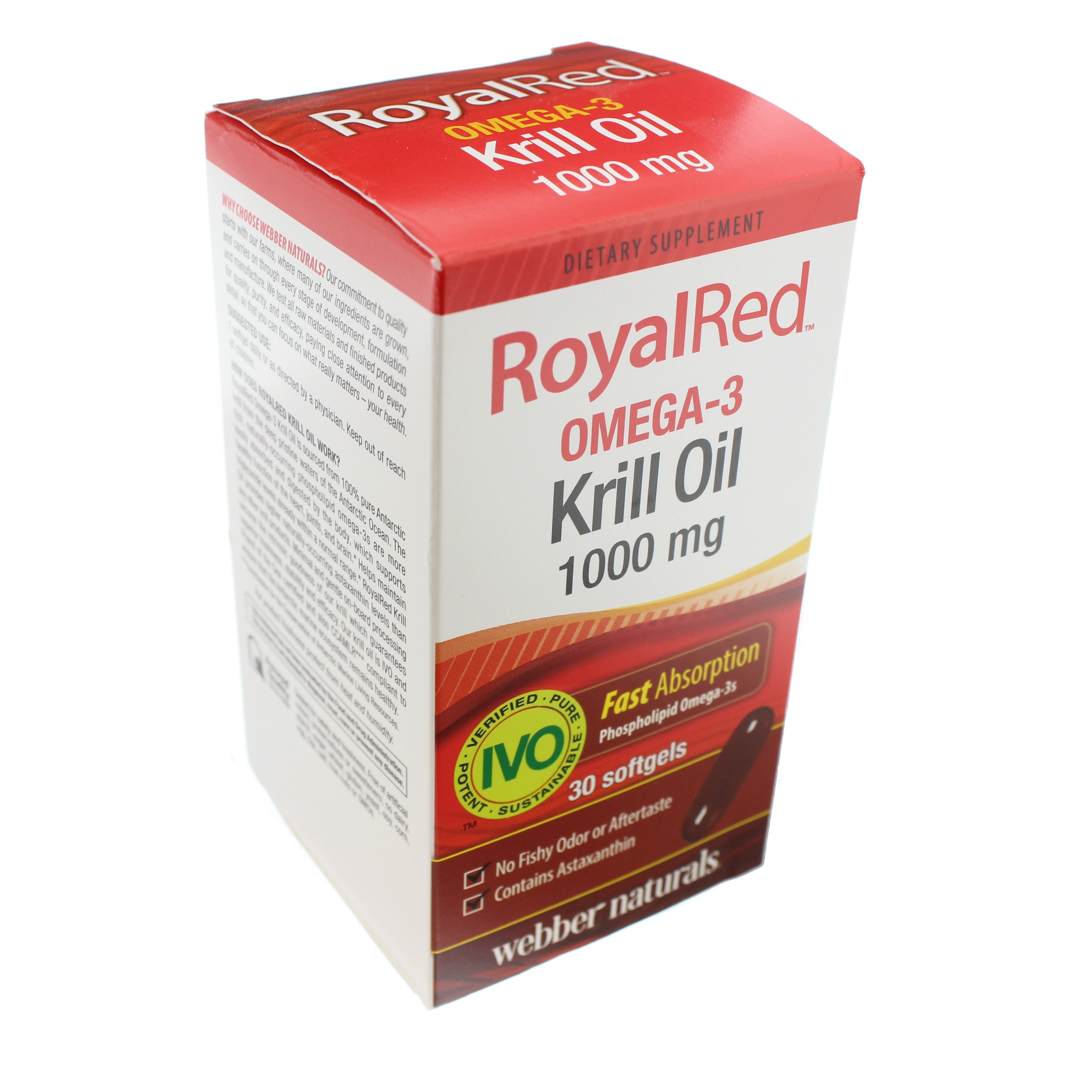 Webber Naturals Royal Red Krill Oil Softgels - Shop Diet & fitness at H-E-B