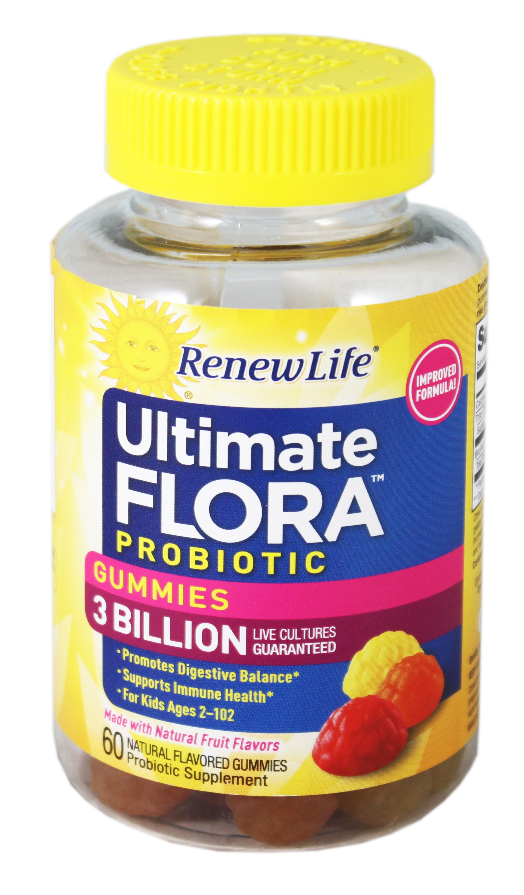 Renew Life Ultimate Flora Probiotic Gummies 3 Billion - Shop Diet ...