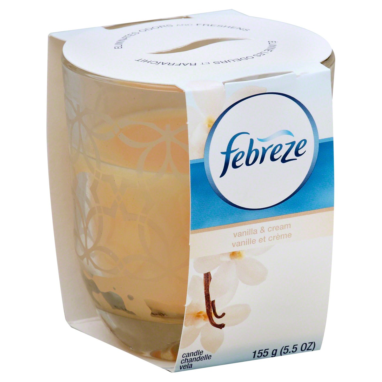 Febreze Candle Vanilla and Cream - Shop Candles at H-E-B