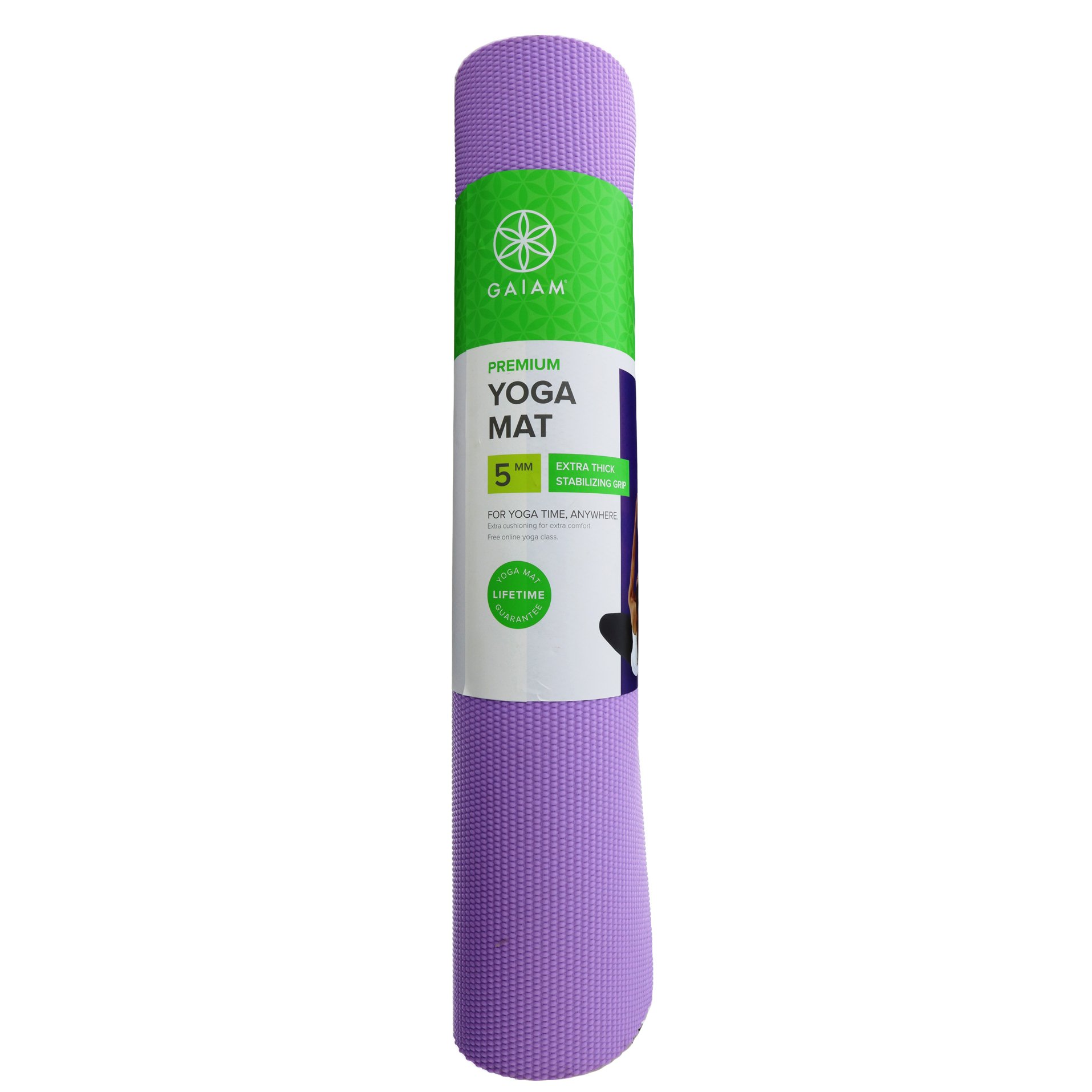 Gaiam Premium Purple Jam Yoga Mat - Shop Fitness & sporting goods at H-E-B