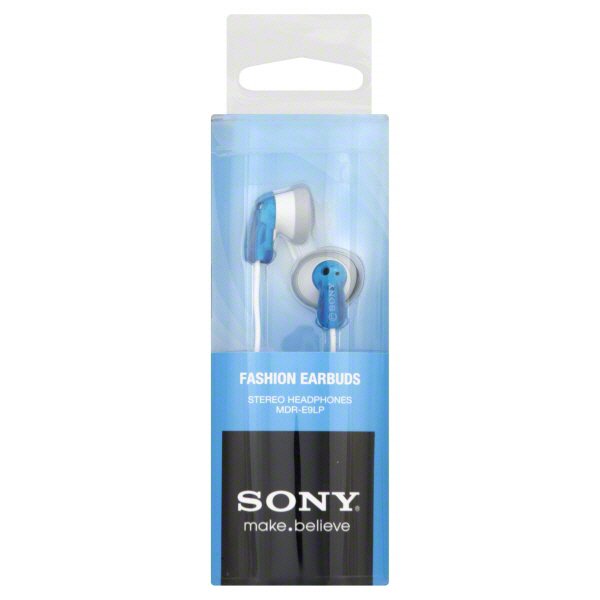 Sony Fashion Blue Earbuds - Shop Headphones at H-E-B