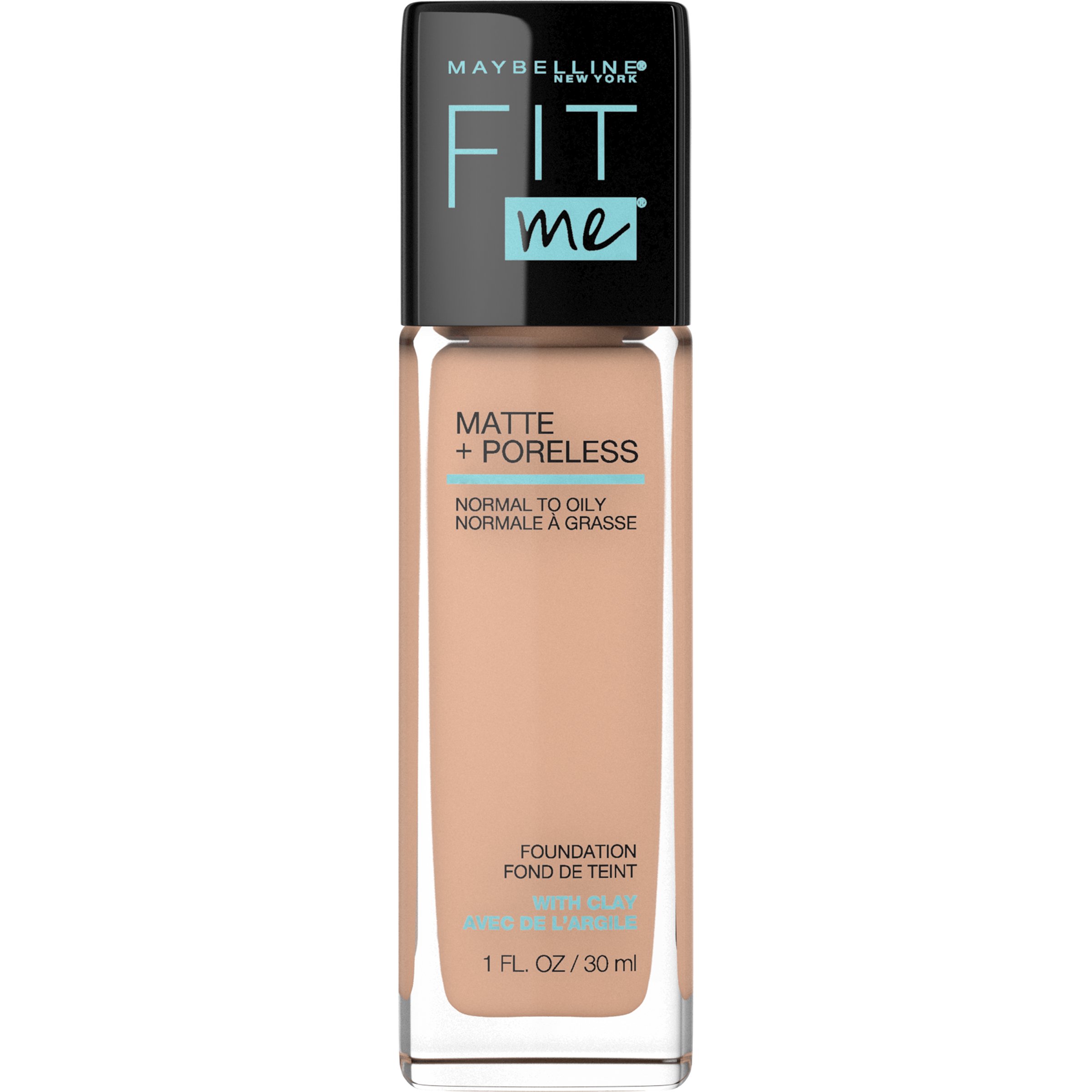 Maybelline Fit Me Matte + Poreless Liquid Foundation - True Beige ...