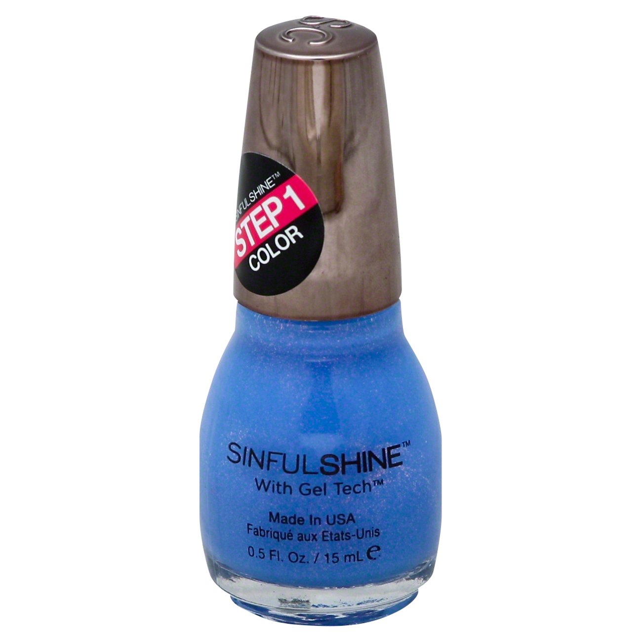Sinful Colors Shine Gel Tech Nail Polish - Too Cool Pool - Shop Nail ...