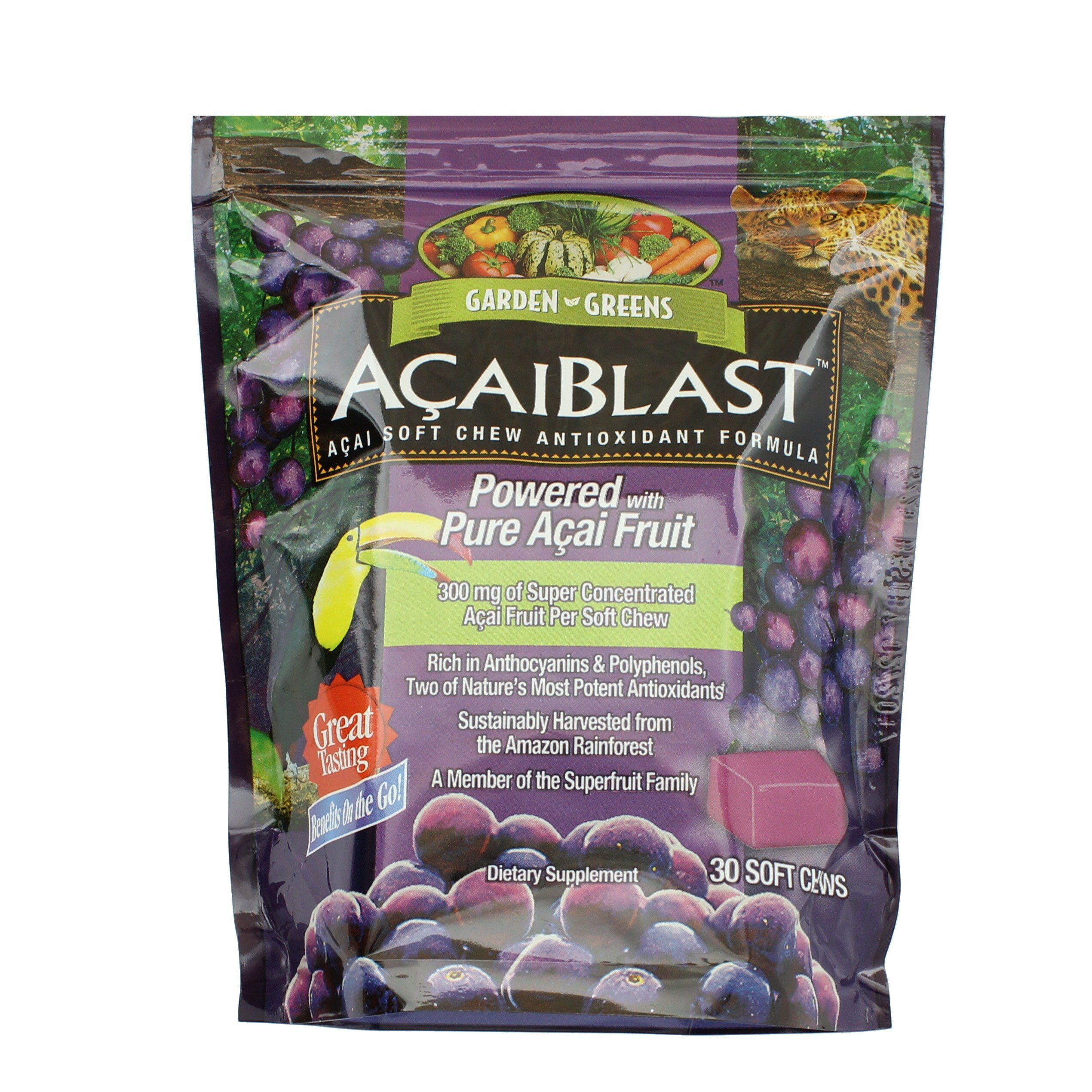 Garden Greens Acai Soft Chew - Shop Vitamins & Supplements at H-E-B