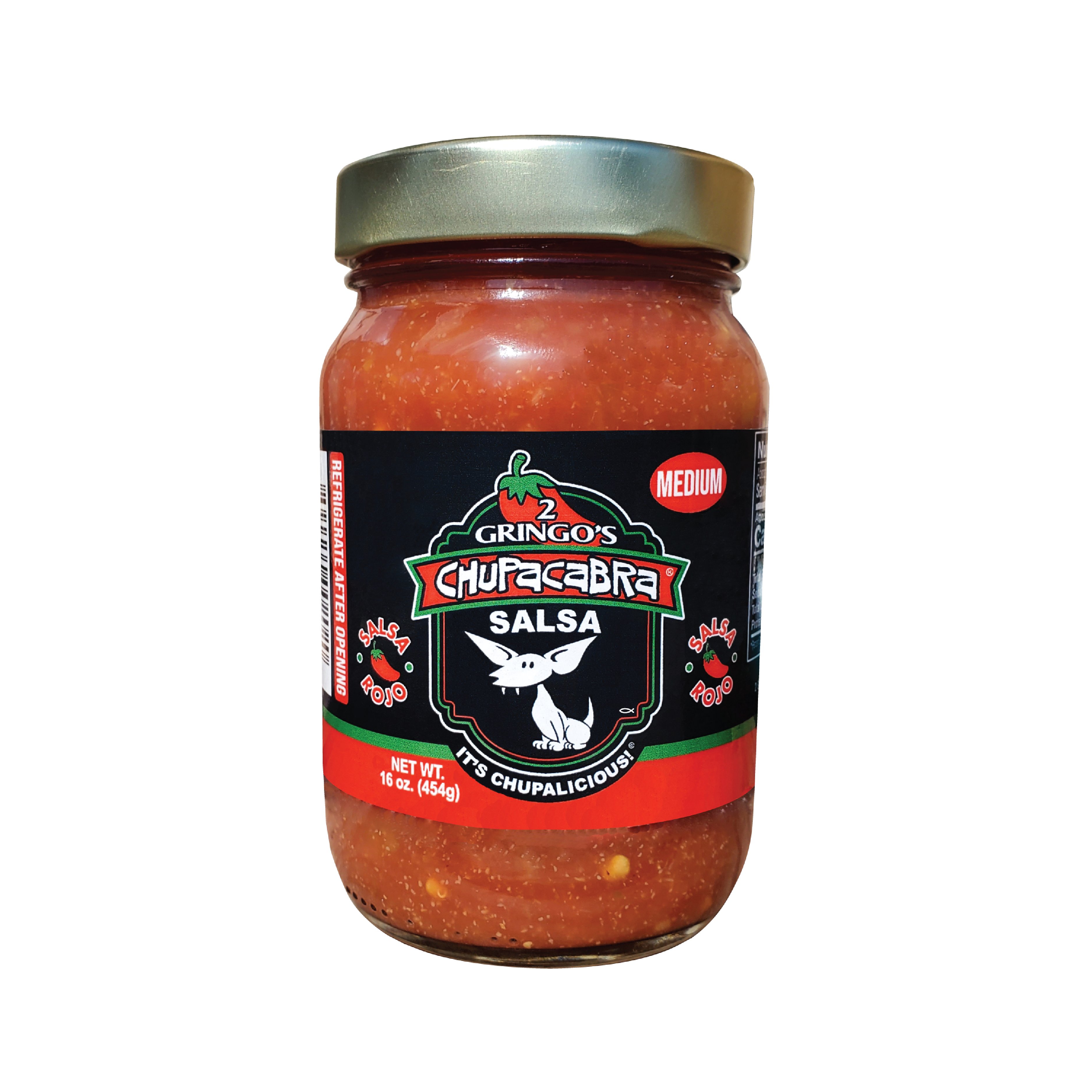 2 Gringos Chupacabra Salsa Rojo, 16 oz | Central Market - Really Into Food