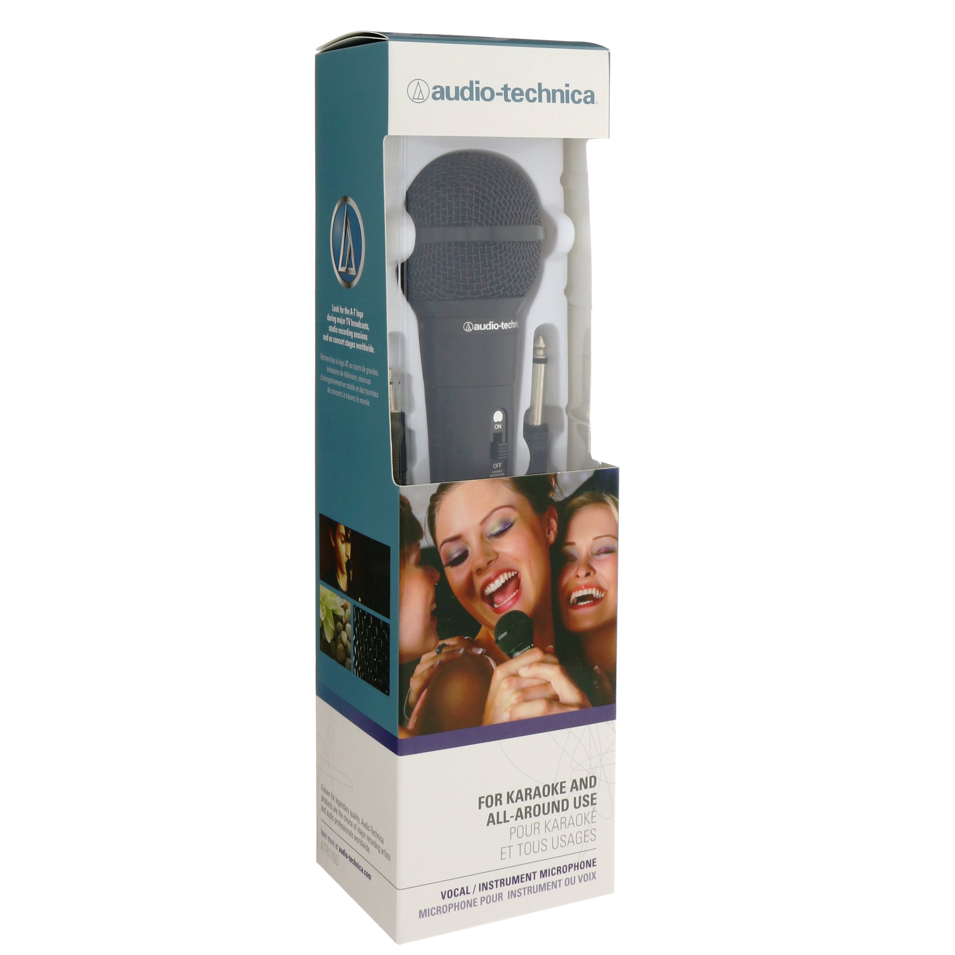 Audio-Technica Unidirectional Dynamic Handheld Microphone Atr1100 ...