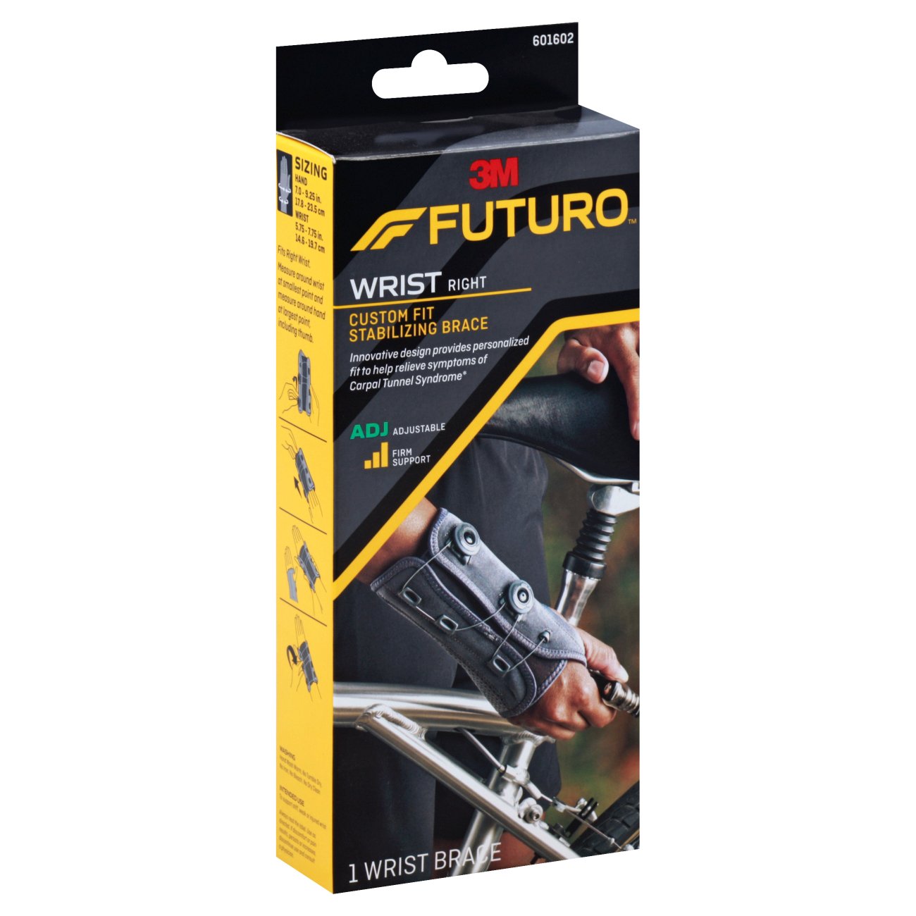 Futuro Custom Dial Wrist Stabilizer Right Hand - Shop Sleeves & braces ...