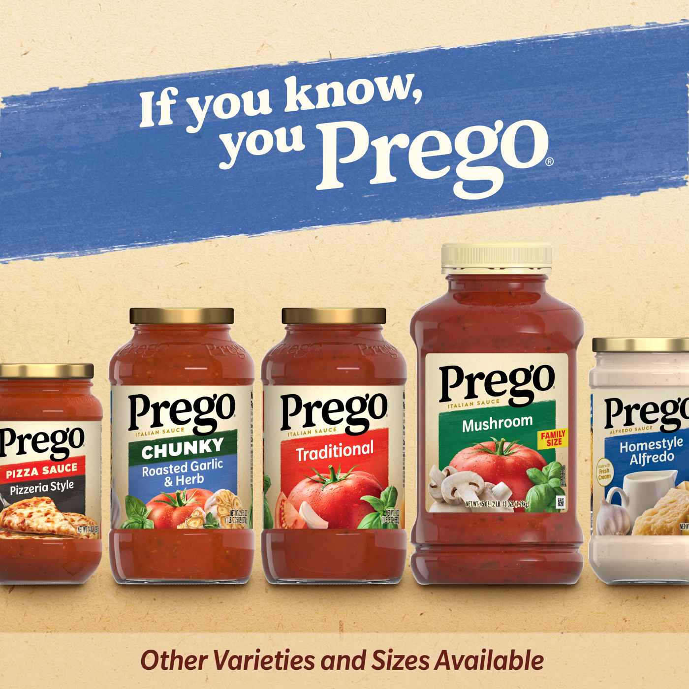 Prego Roasted Garlic & Herb Pasta Sauce - Shop Pasta sauces at H-E-B