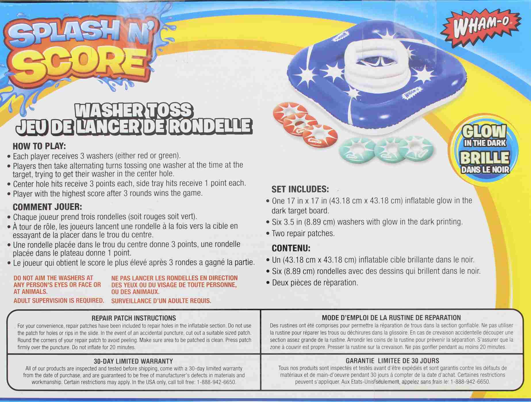 Wham-O Splash N' Score Washer Toss - Shop Yard & sandbox toys at H-E-B