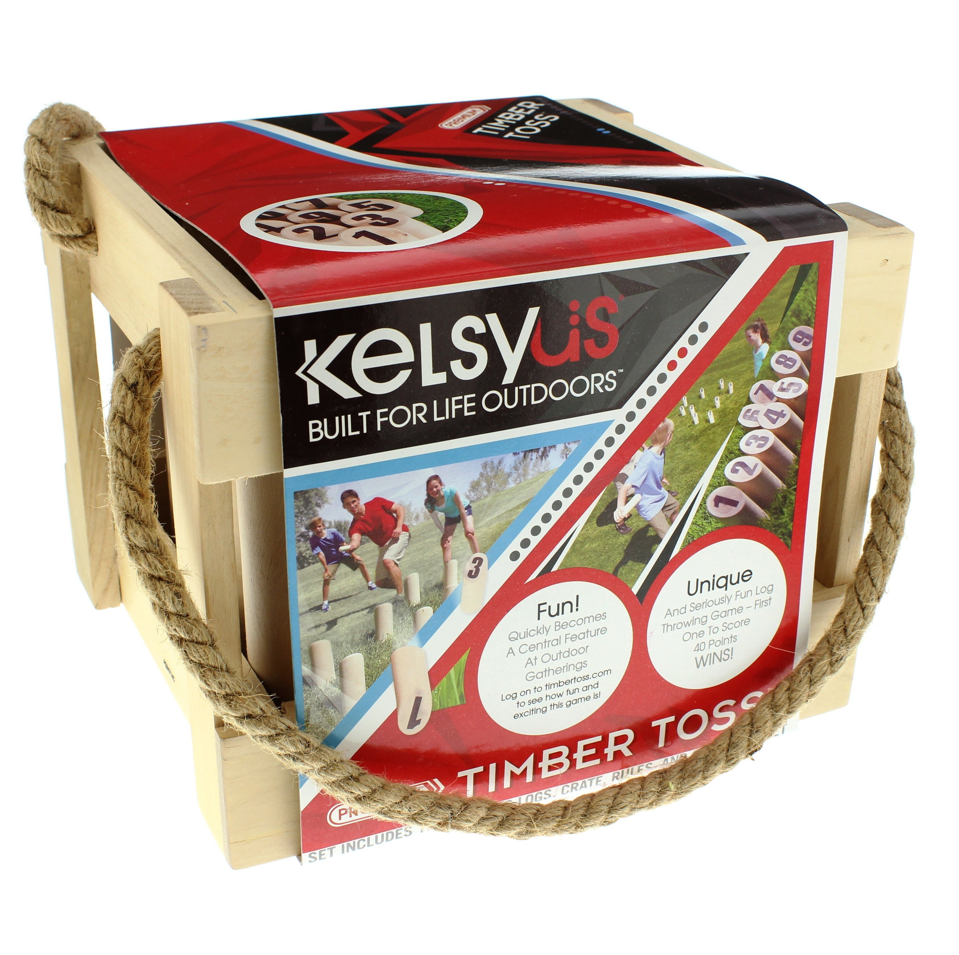 Keslyus Premium Timber Toss Game - Shop Toys at H-E-B