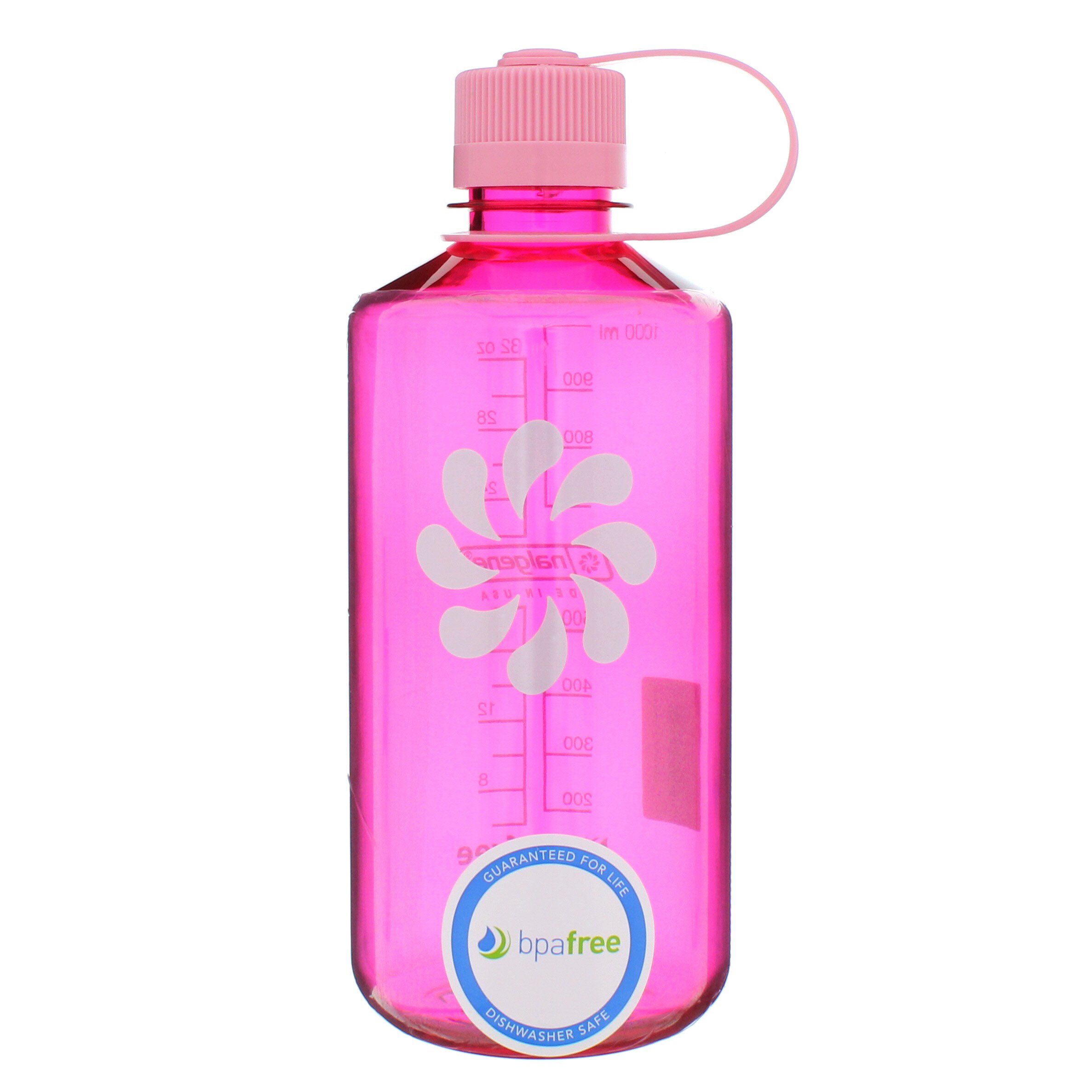 Nalgene 32oz Narrow Mouth Water Bottle, Pink - Shop Travel & to-go at H-E-B