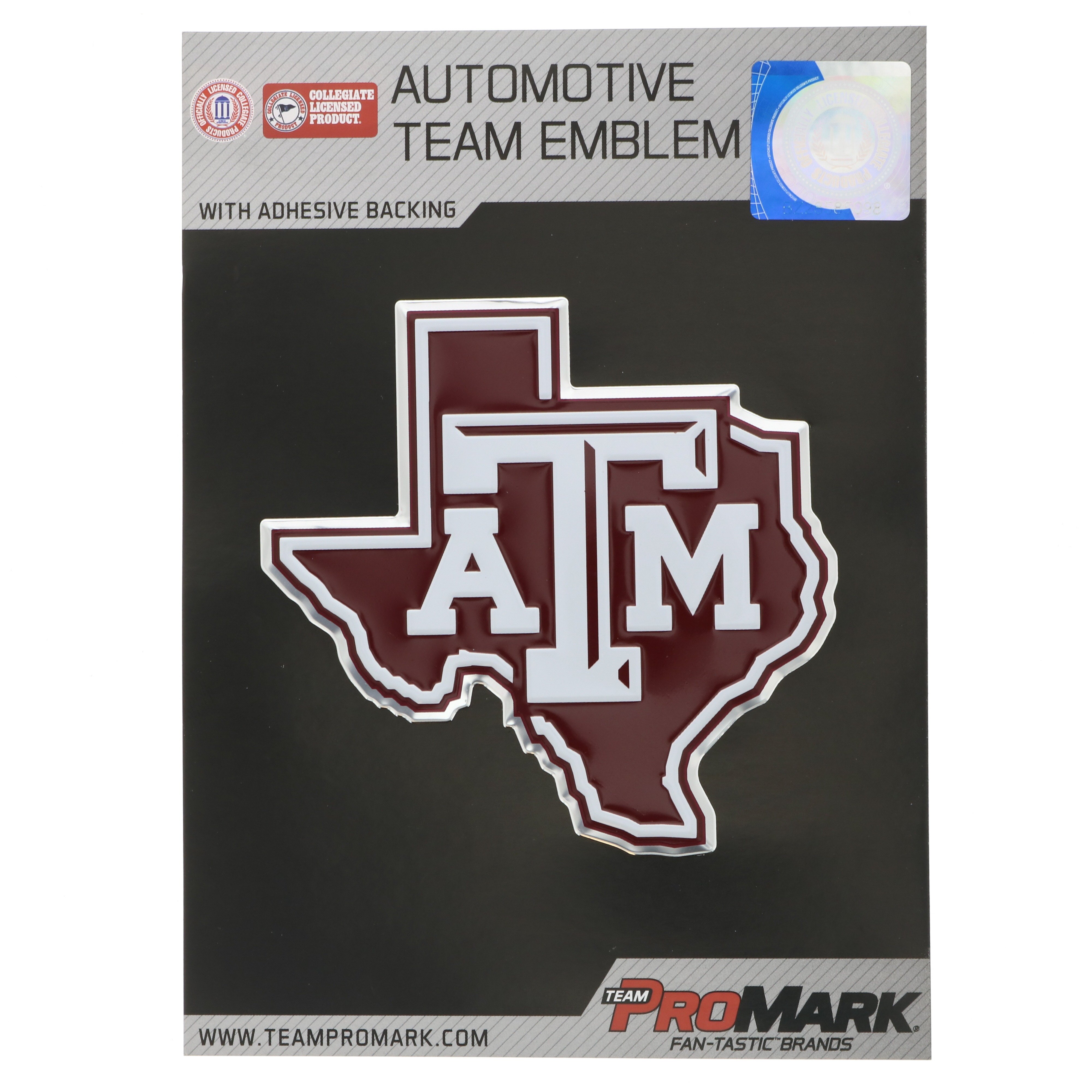 Texas A&M Team ProMark Automotive State Team Emblem - Shop Car ...