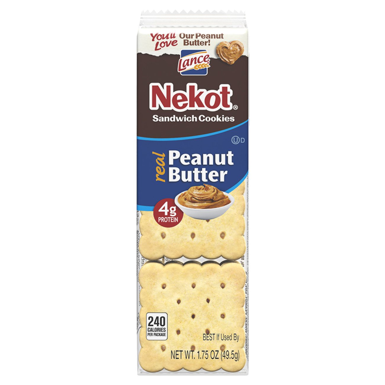 Lance Nekot Peanut Butter Cookies - Shop Cookies at H-E-B