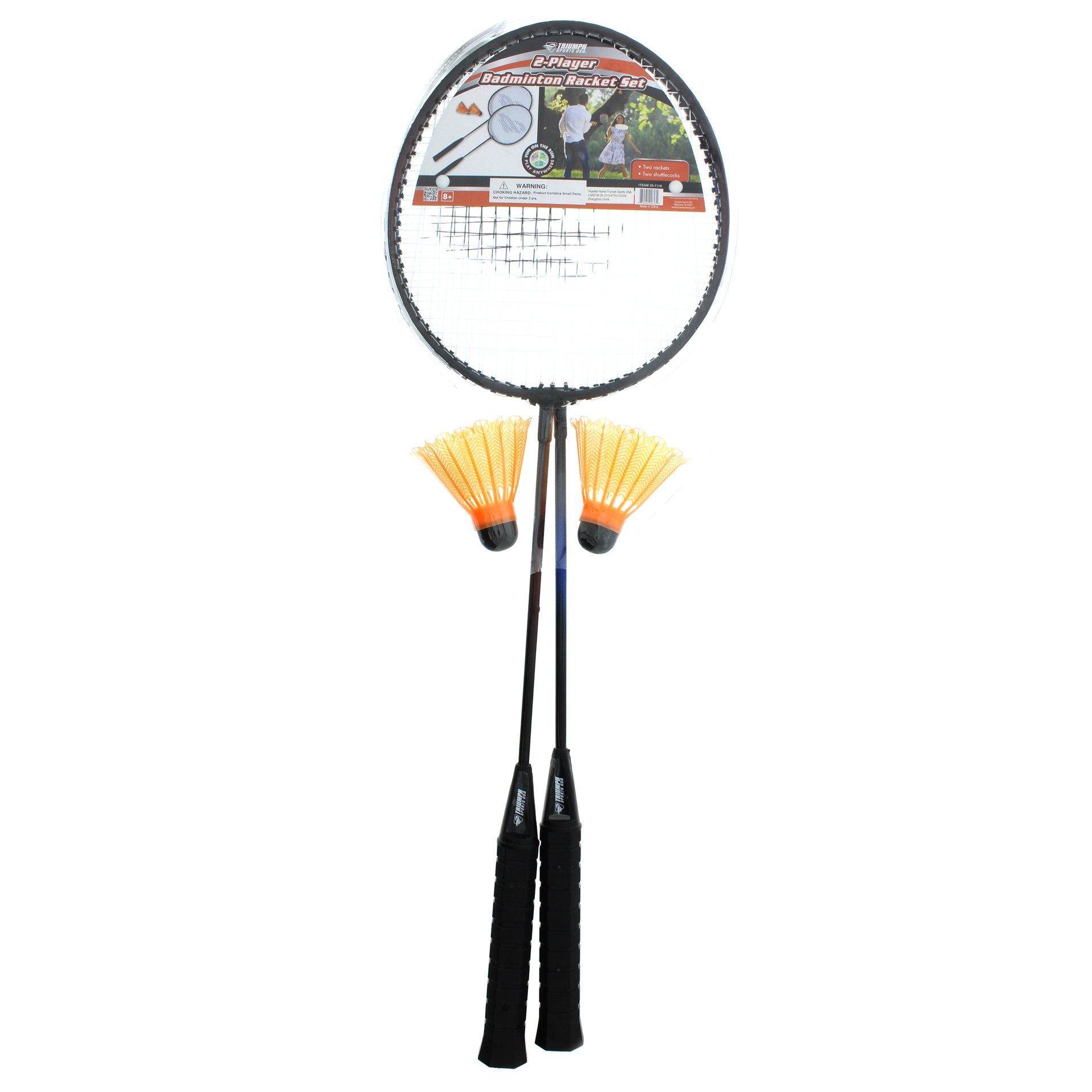 Triumph Sports USA 2 Player Badminton Racket Set - Shop Yard & sandbox ...