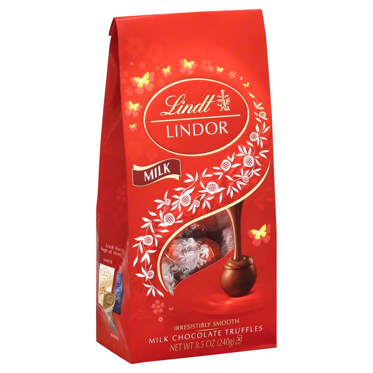 Lindt Lindor Milk Chocolate Truffles, Spring Bag - Shop Snacks & Candy ...