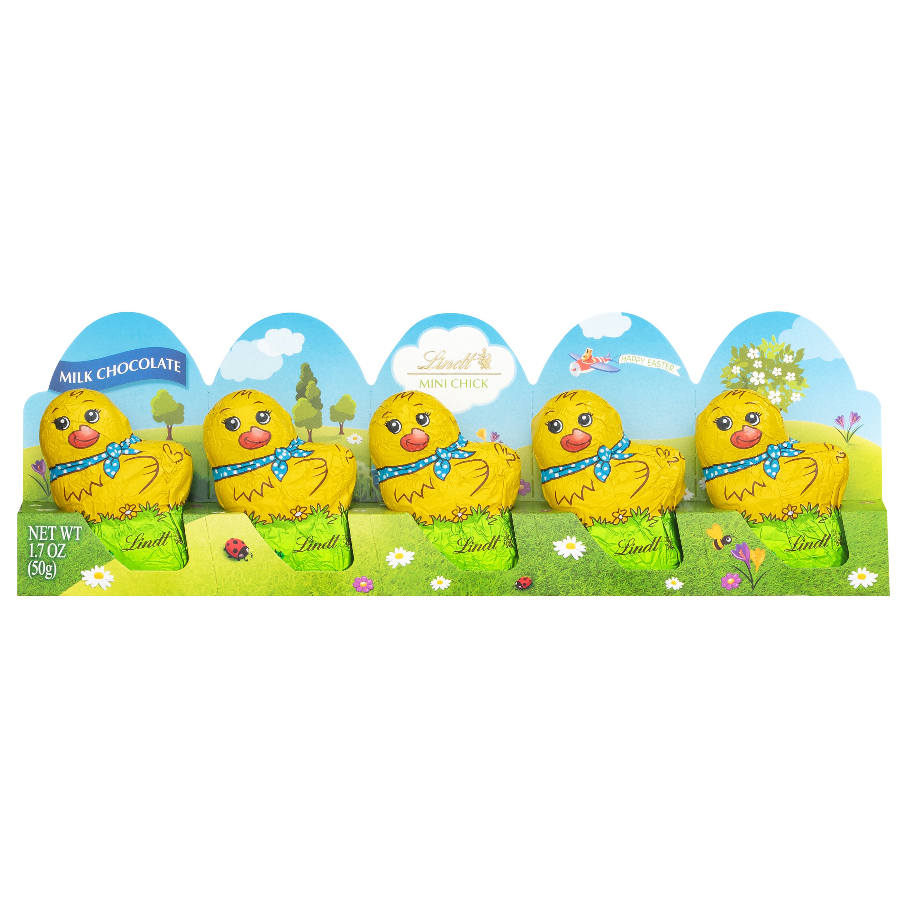 Lindt Milk Chocolate Mini Chicks Easter Candy - Shop Candy at H-E-B