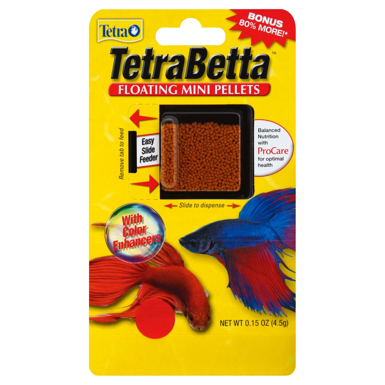 Tetra Betta Floating Mini Pellets with Color Enhancers - Shop Fish at H-E-B