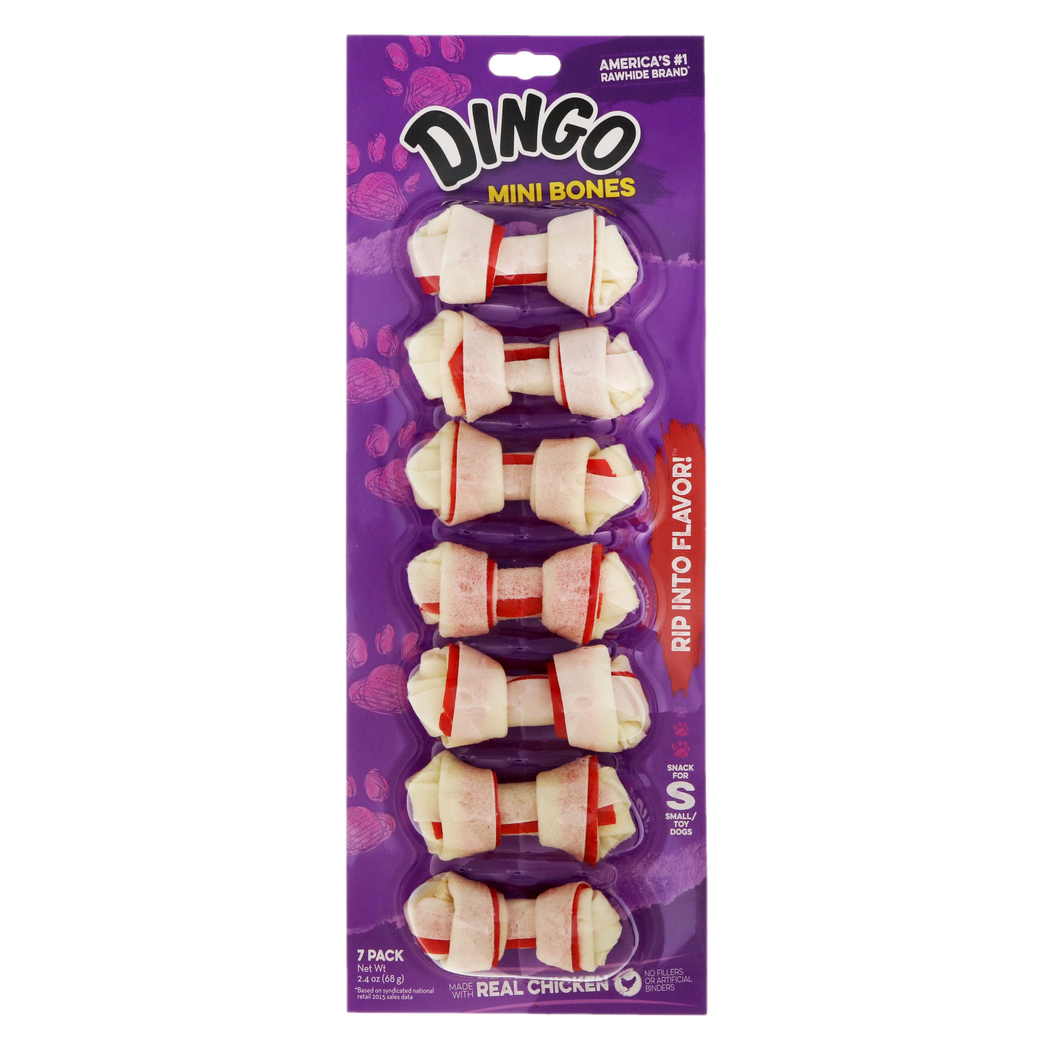 Dingo Meat In the Middle Mini Bones - Shop Bones & Rawhides at H-E-B