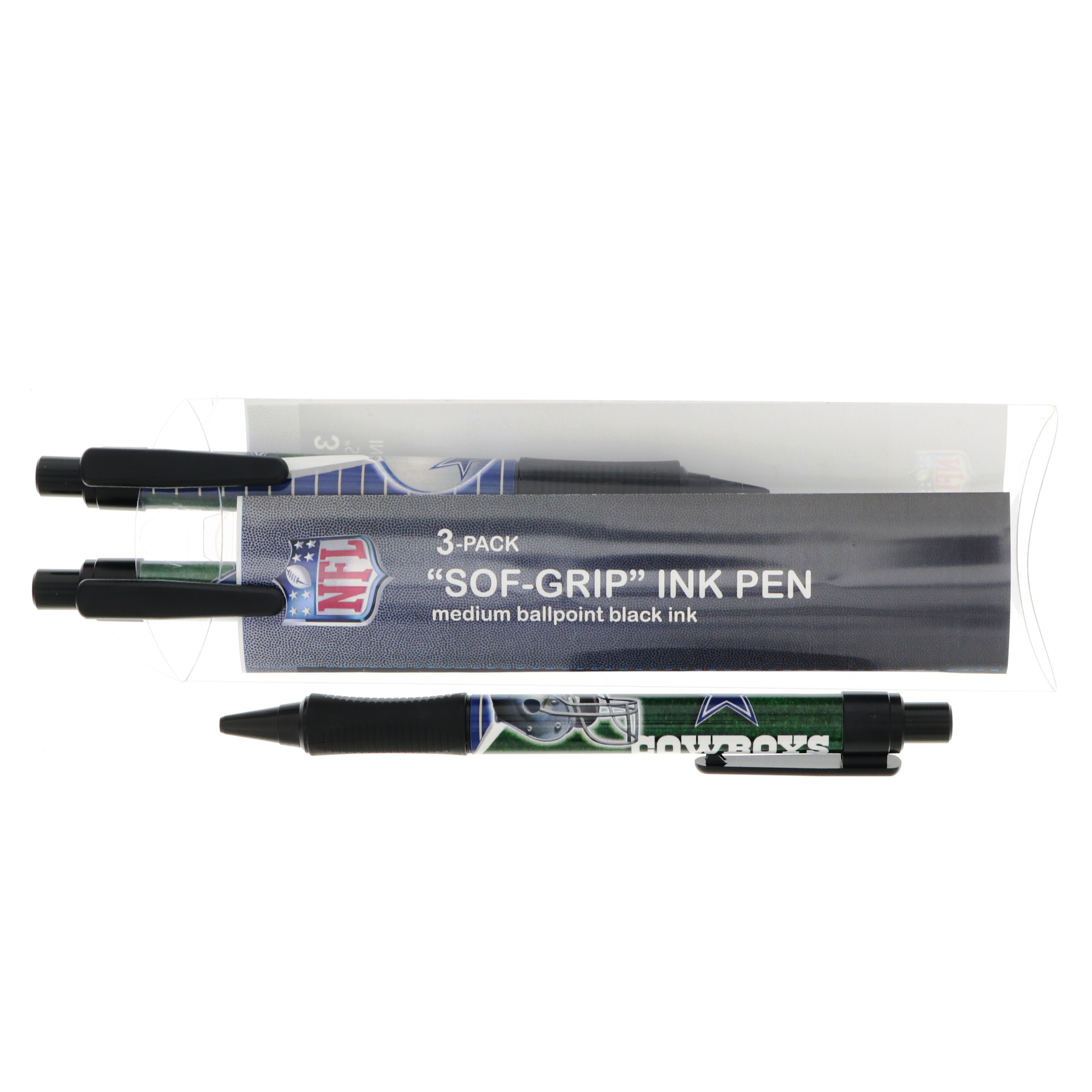 Hunter Mfg. Dallas Cowboys Sof-Grip Ballpoint Pens - Shop School ...