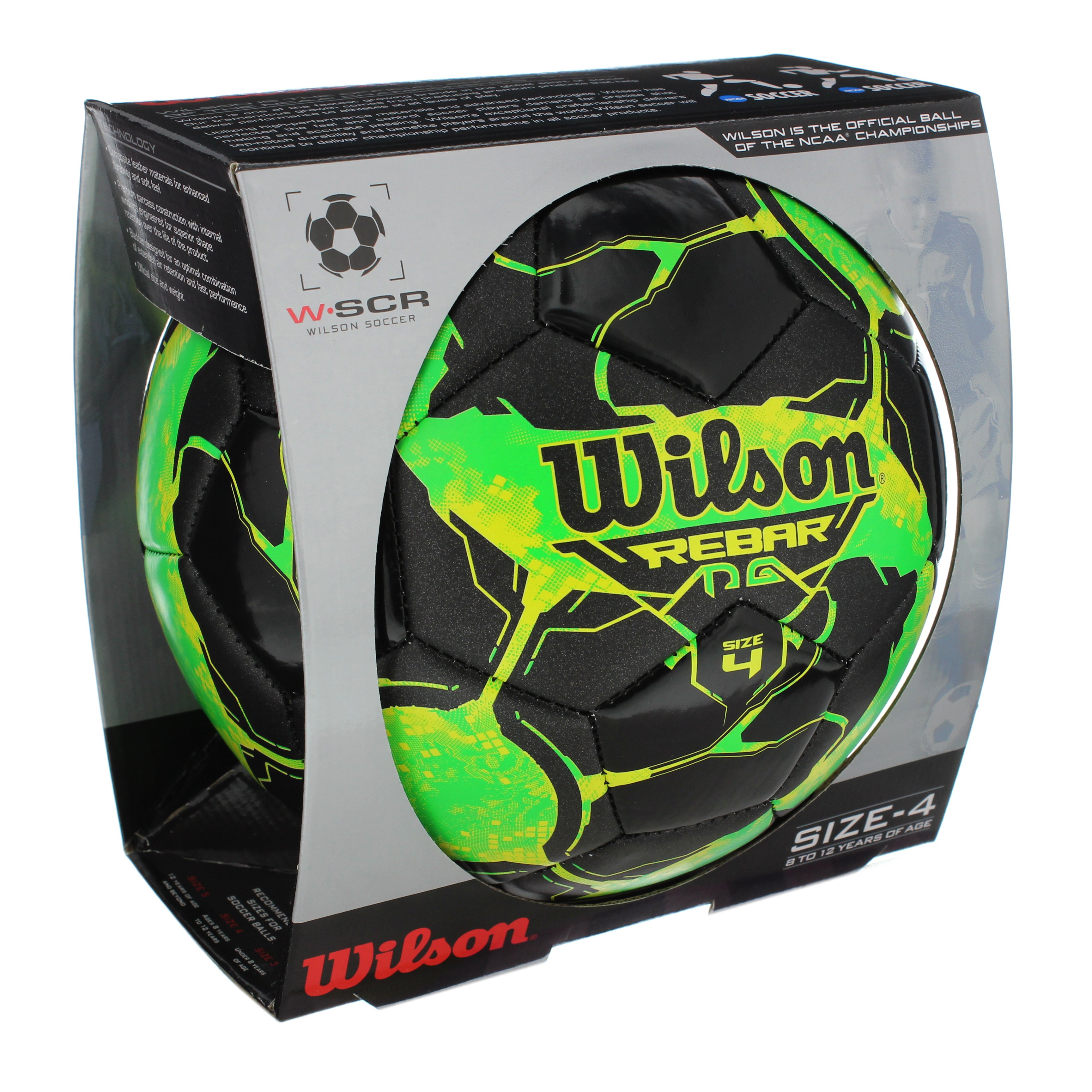 Wilson Rebar NG Soccer Ball Size 4 - Shop Balls at H-E-B