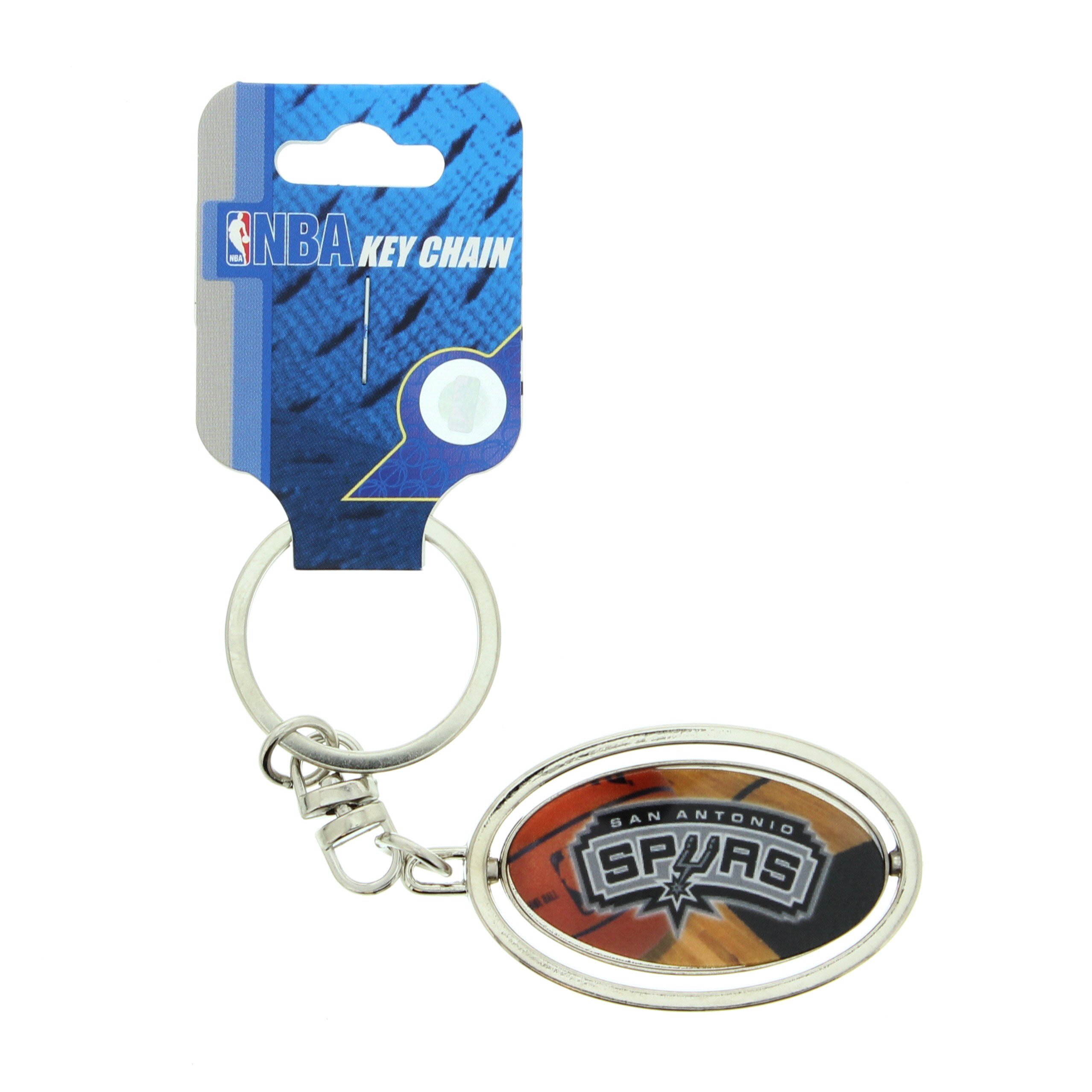 San Antonio Spurs Spinner Key Chain - Shop Clips & key rings at H-E-B