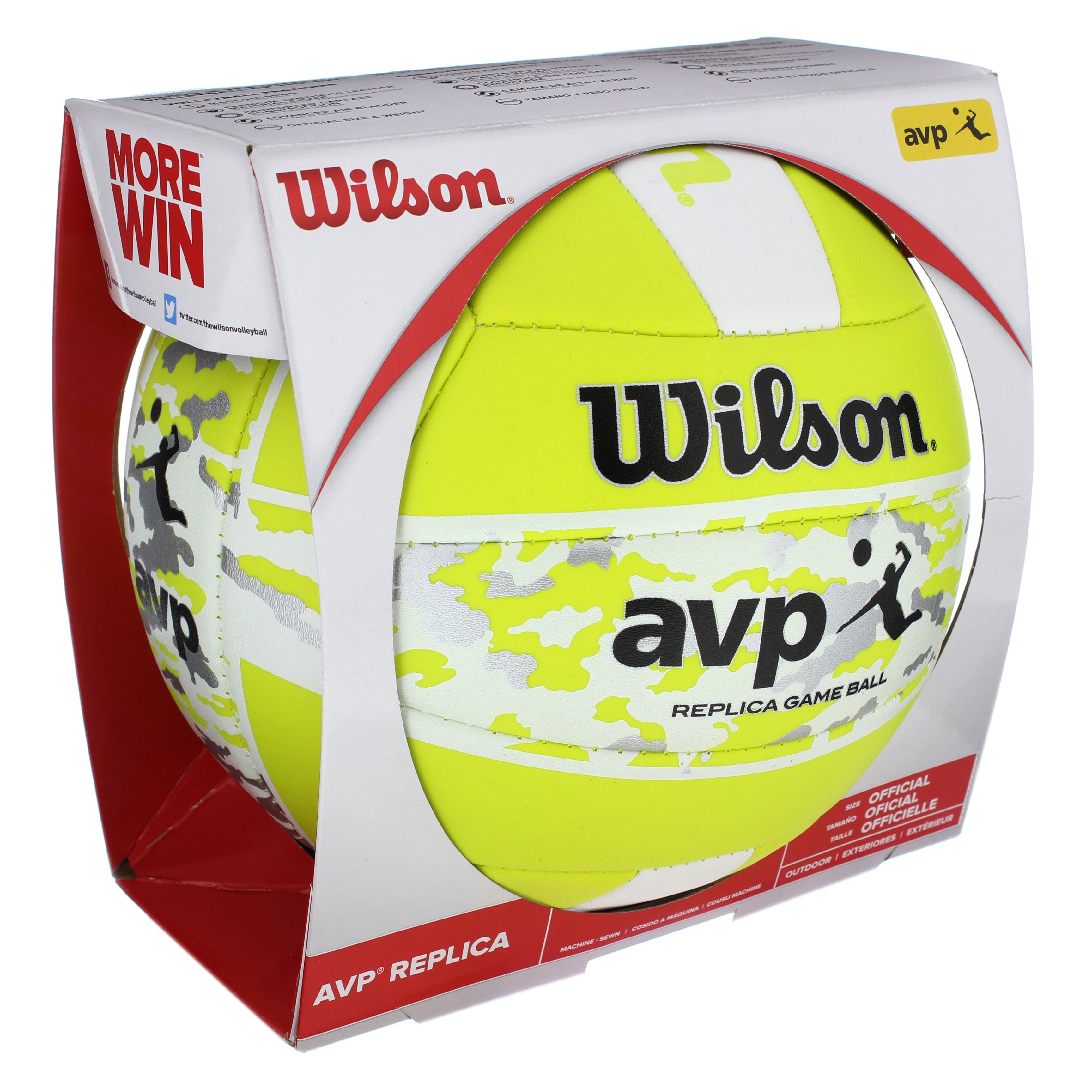 Wilson AVP Camo Volleyball Green - Shop Balls at H-E-B