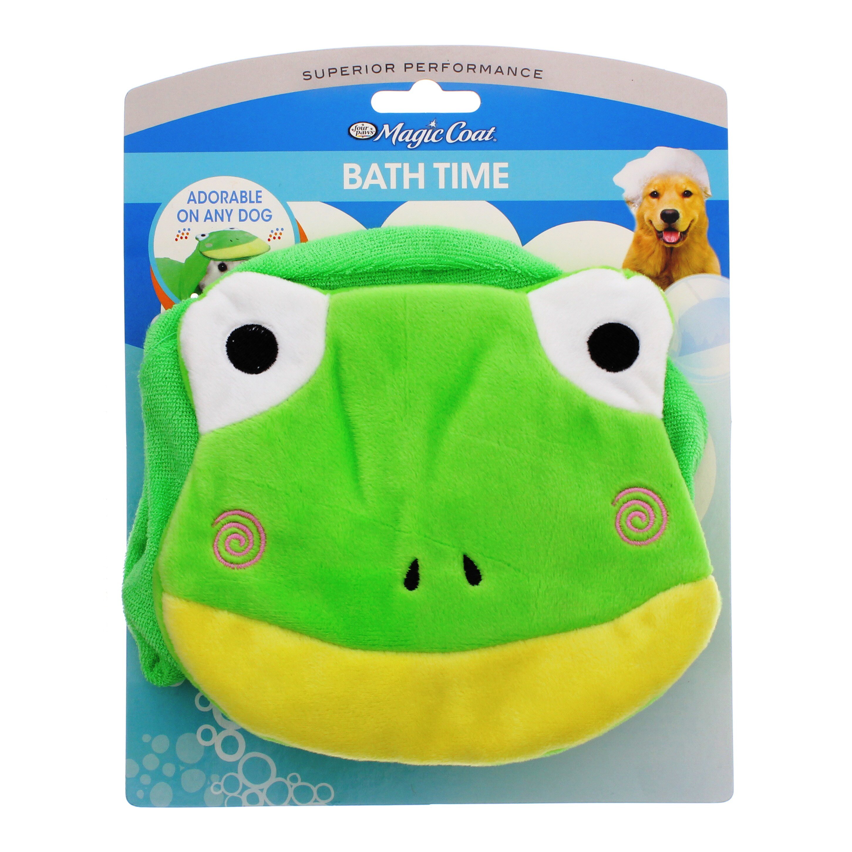 Four Paws Magic Coat Hooded Frog Towel - Shop Clothes at H-E-B