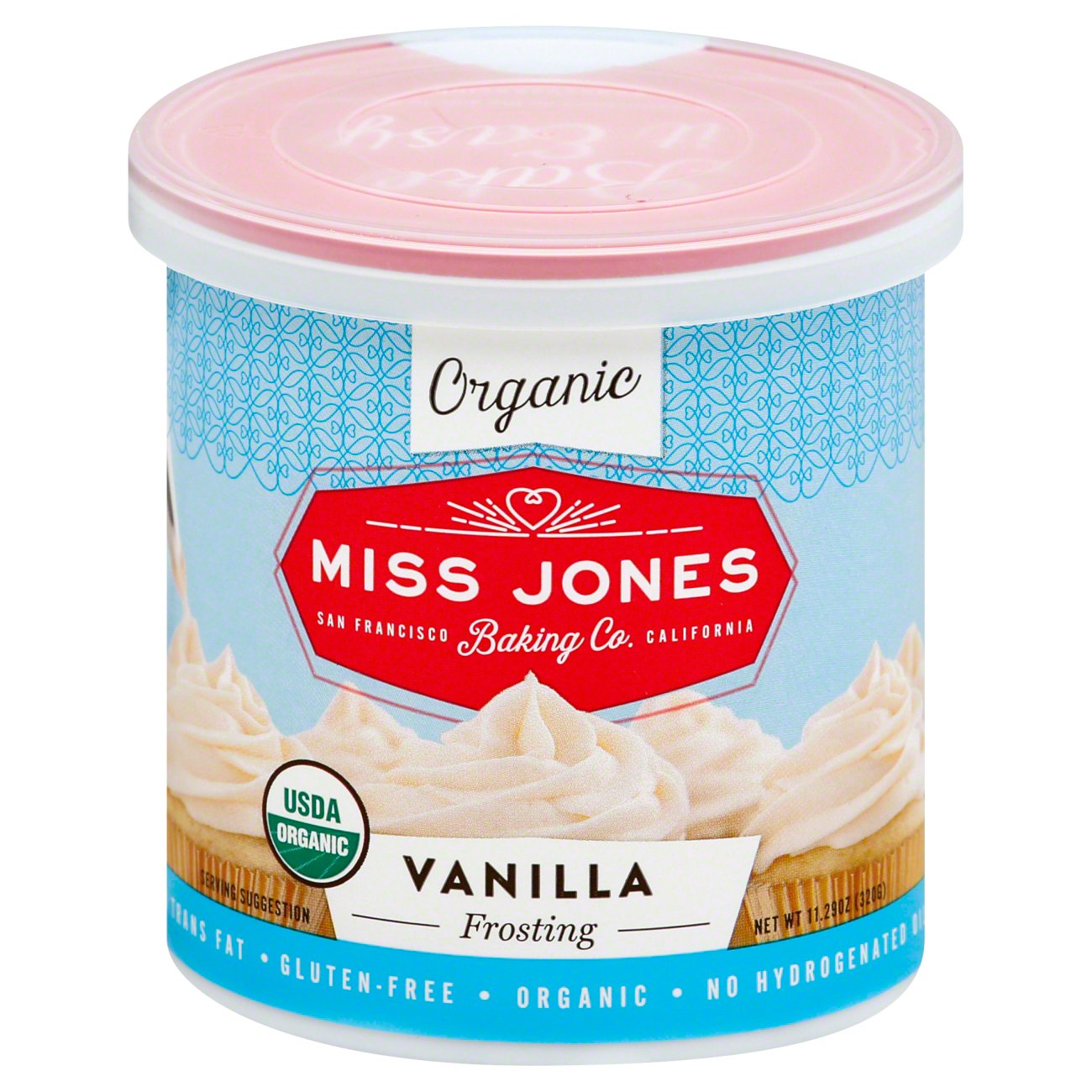 Miss Jones Organic Vanilla Frosting - Shop Baking Ingredients at H-E-B