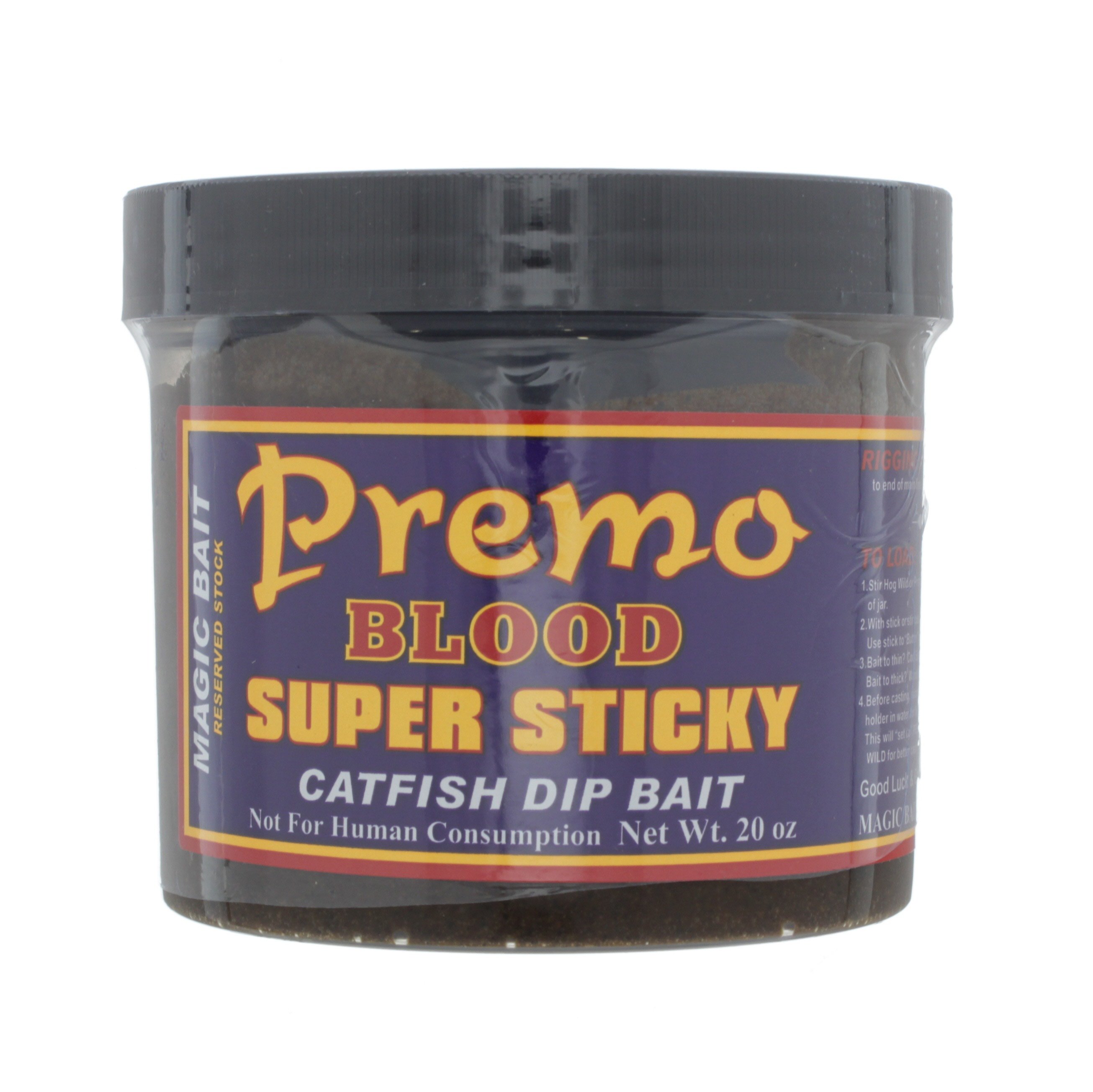 Magic Bait Premo Blood Super Sticky Catfish Dip Bait - Shop Fishing at ...