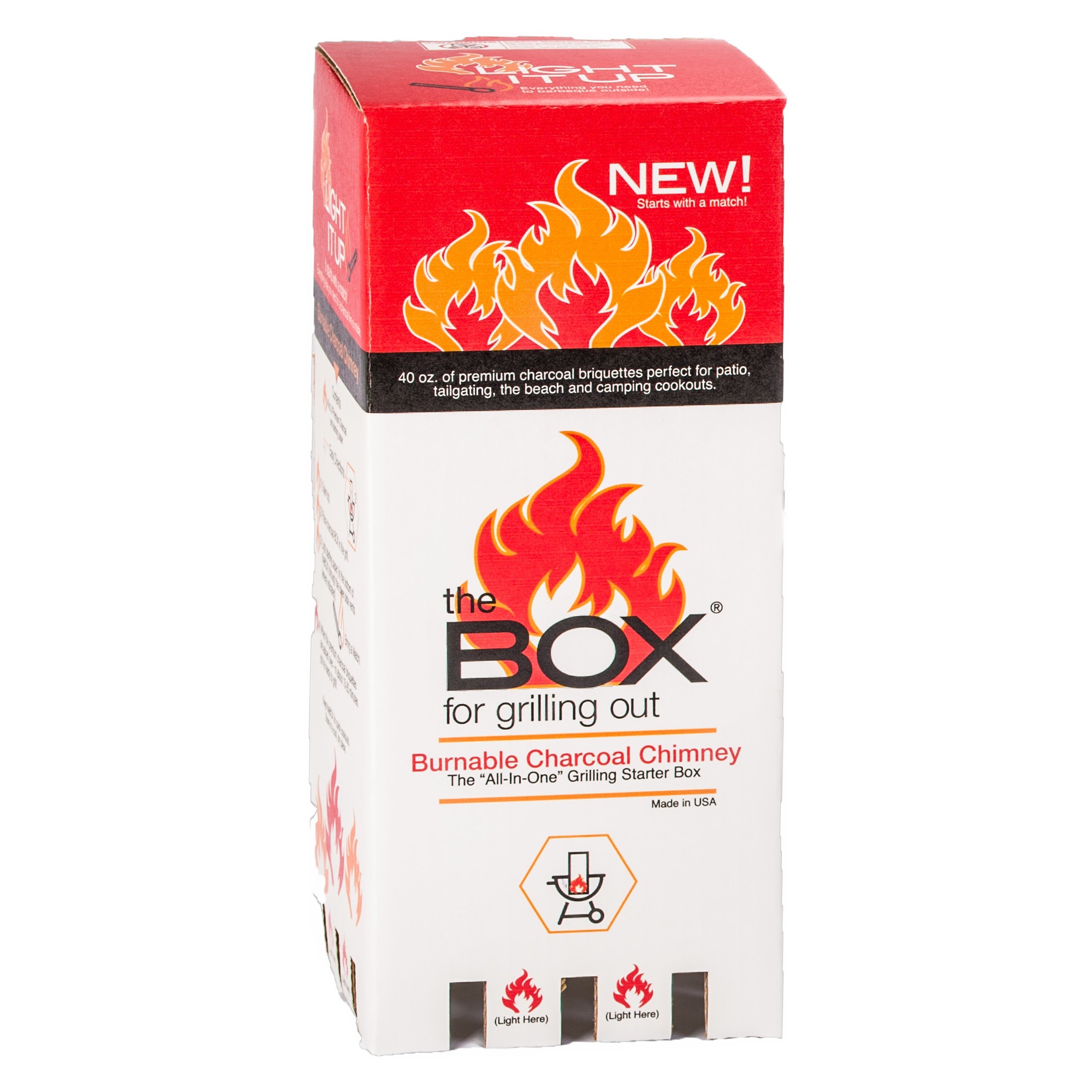 Charcoal Box The Box for Grilling Out - Shop Charcoal, wood & fuel at H-E-B