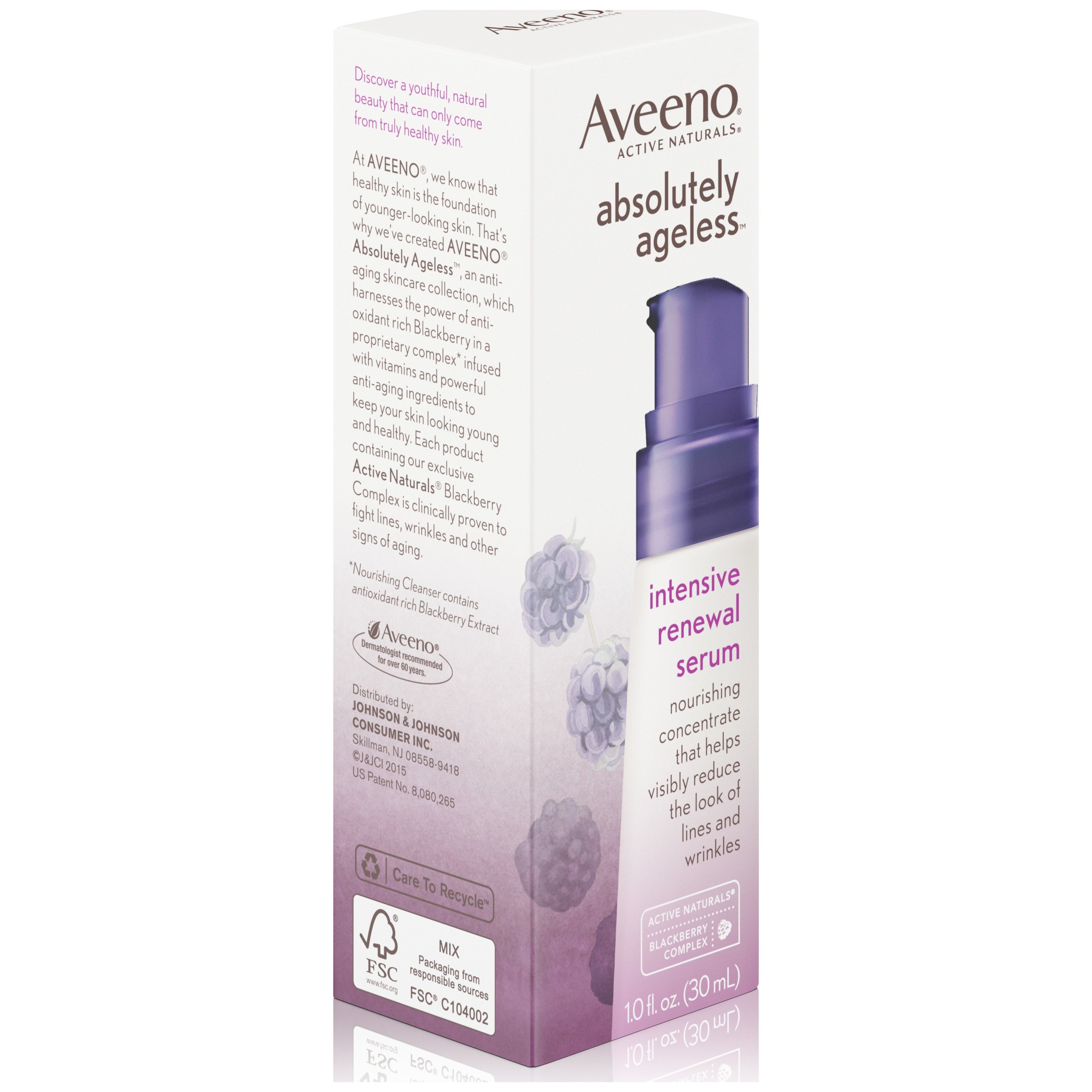 Aveeno Absolutely Ageless Intensive Renewal Serum - Shop Facial masks ...