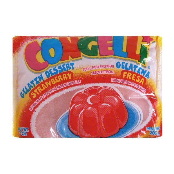 Congelli Strawberry Gelatin Dessert - Shop Pudding & gelatin mix at H-E-B