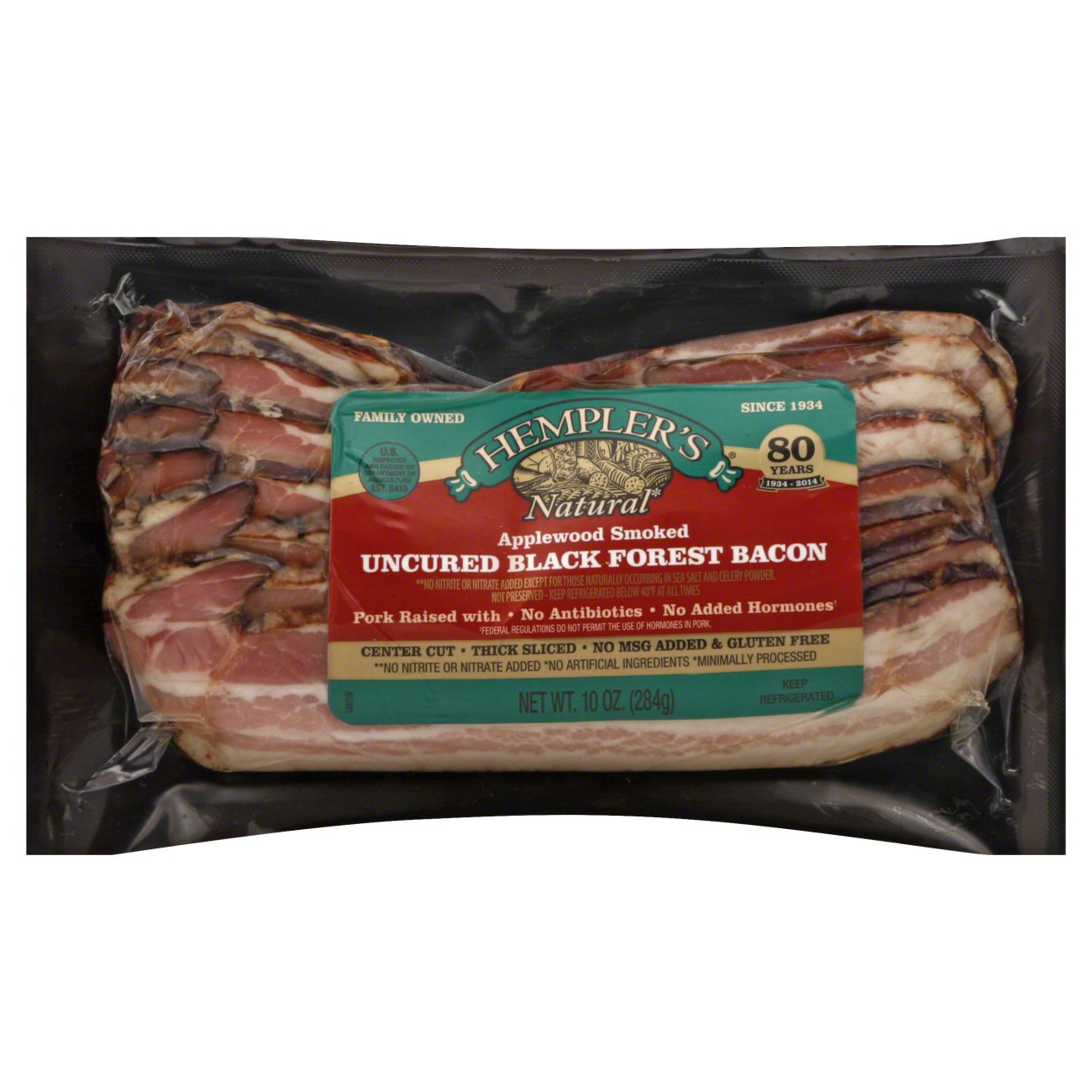 Hemplers Uncured Black Forest Bacon - Shop Bacon at H-E-B