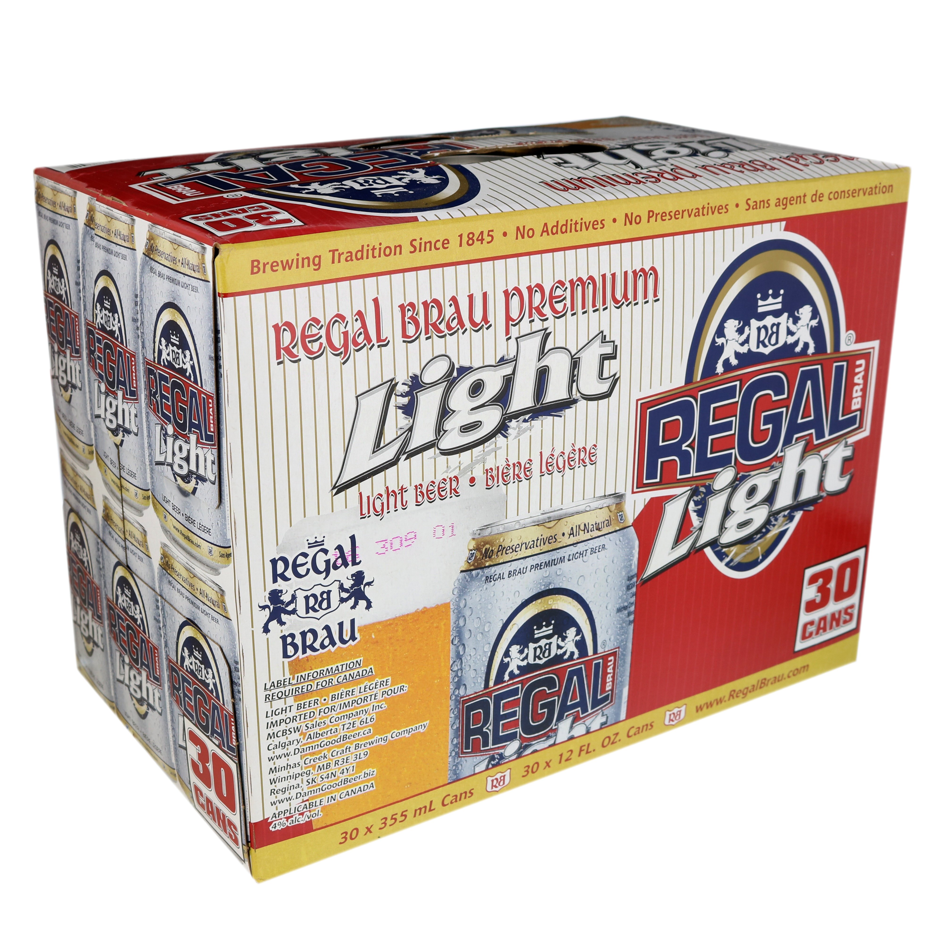 Regal Brau Light Beer - Shop Beer at H-E-B