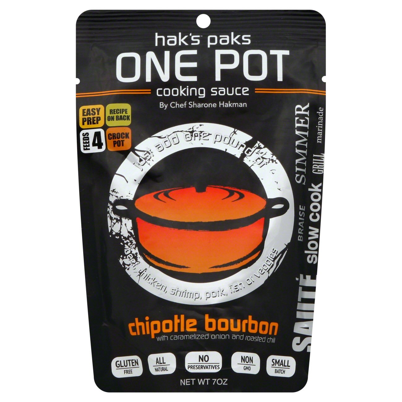 Haks One Pot Chipotle Bourbon Cooking Sauce - Shop Cooking sauces at H-E-B