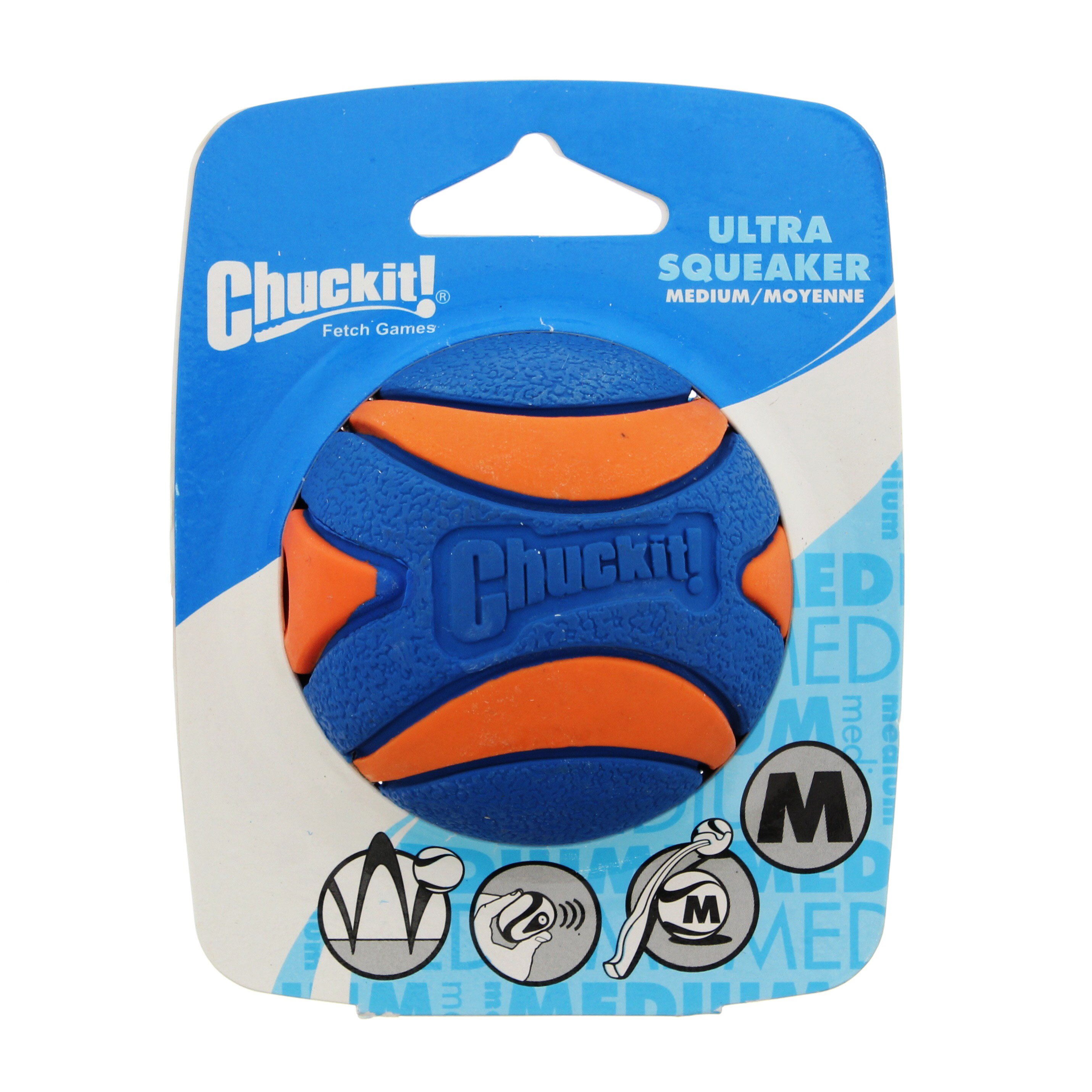 Chuckit! Medium Ultra Squeaker Ball - Shop Balls & fetch toys at H-E-B