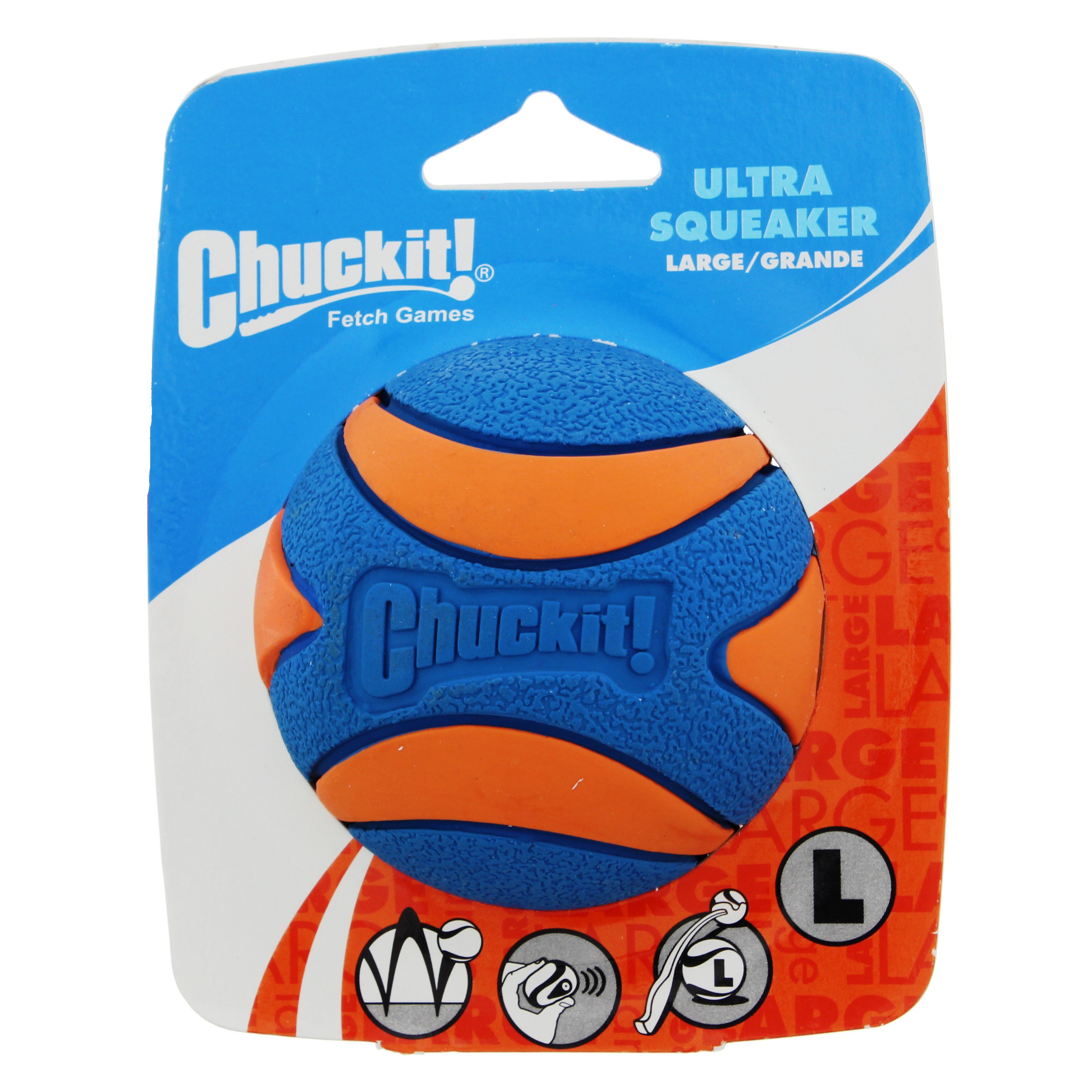 Chuckit! Large Ultra Squeaker Ball - Shop Balls & fetch toys at H-E-B
