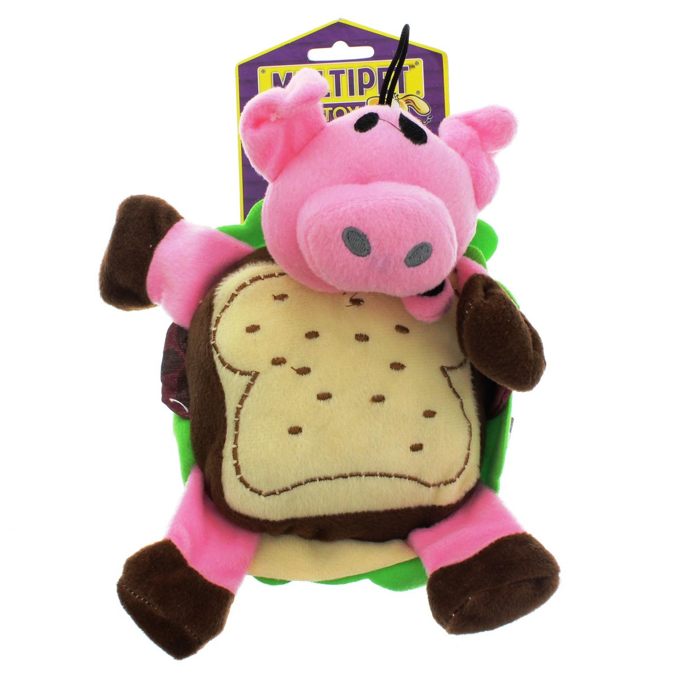 Multipet Silly Sandwiches Dog Toy, Colors & Designs May Vary - Shop ...