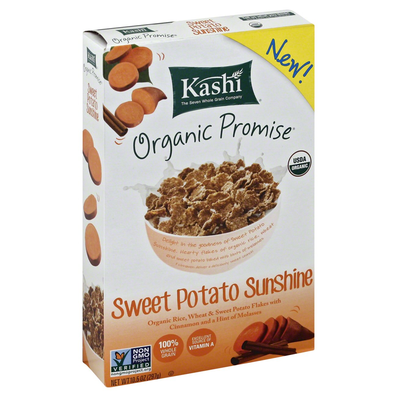 Kashi Organic Promise Sweet Potato Sunshine Cereal - Shop Cereal ...