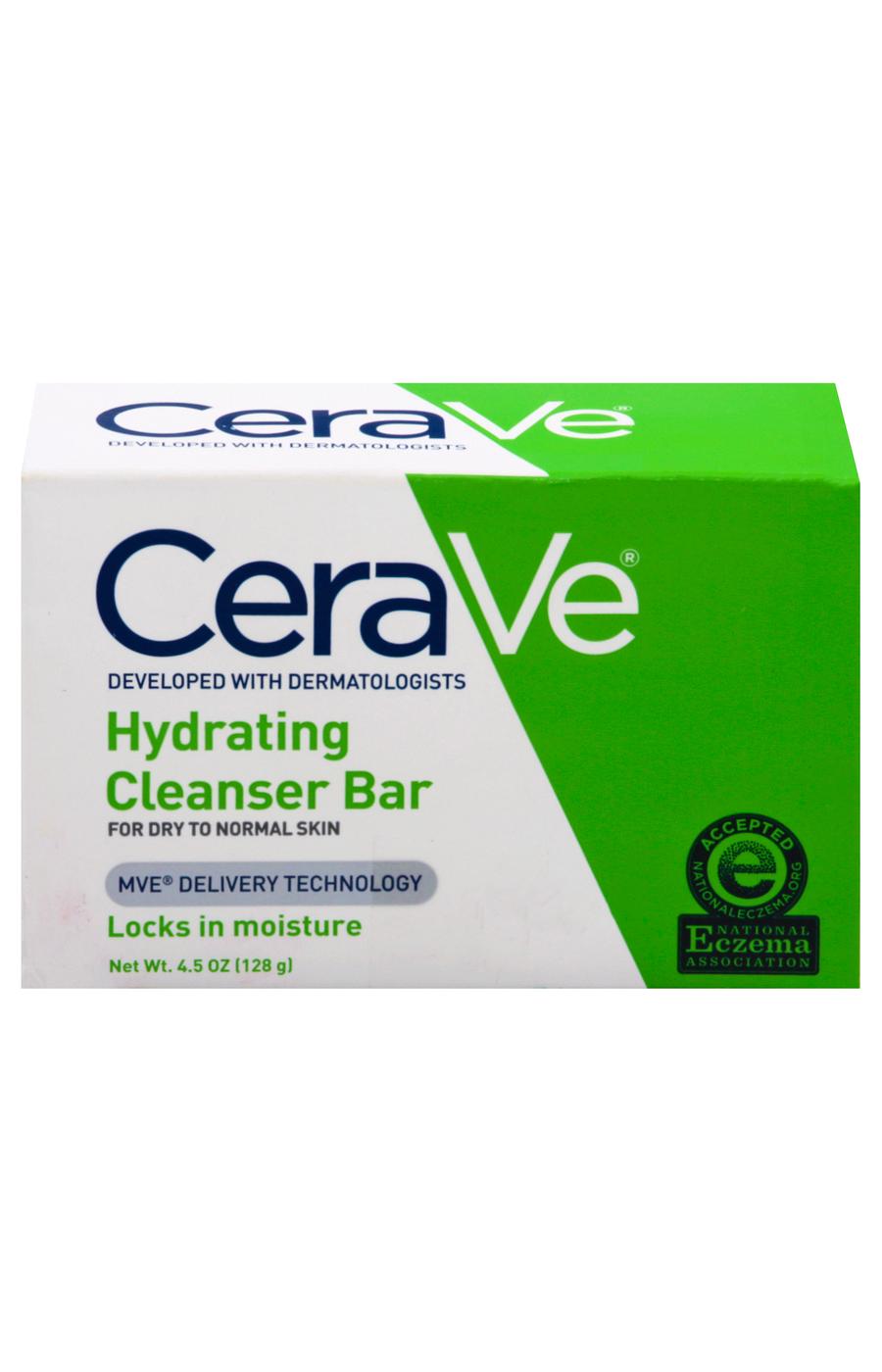 CeraVe Hydrating Cleanser Bar - Shop Facial cleansers & scrubs at H-E-B