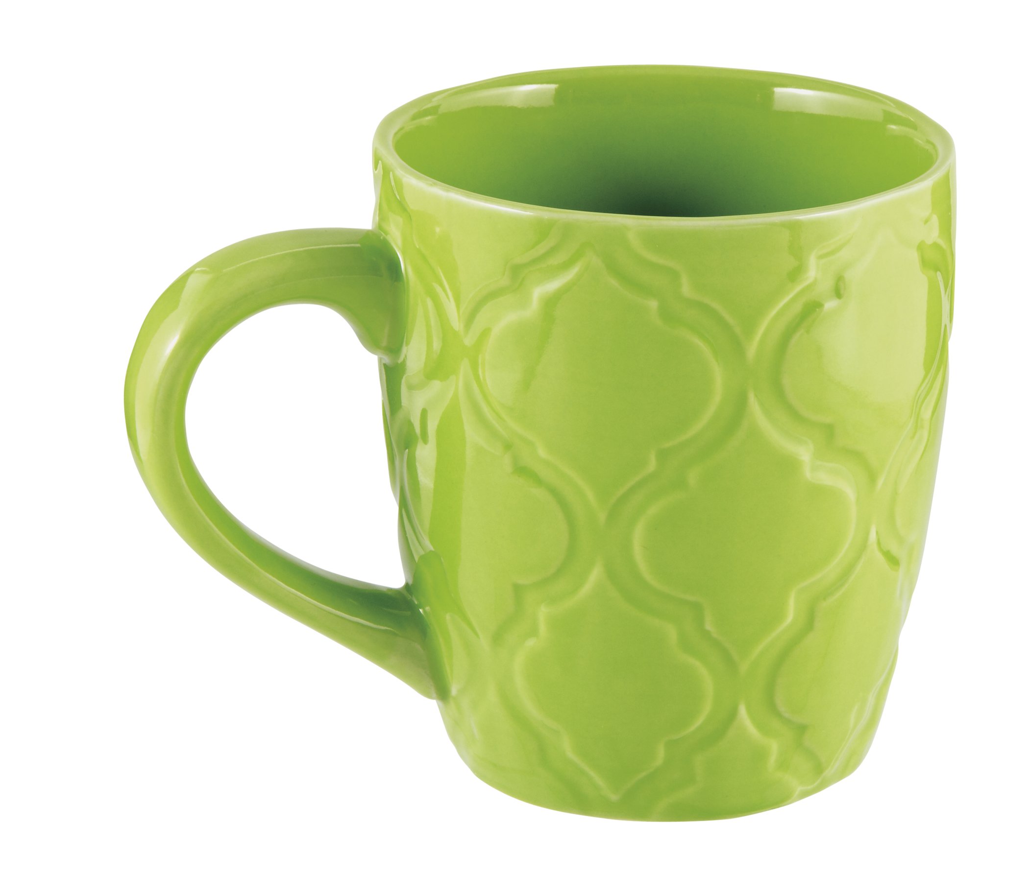 Jay Imports 20 OZ Debossed Green Mug - Shop Glasses & mugs at H-E-B